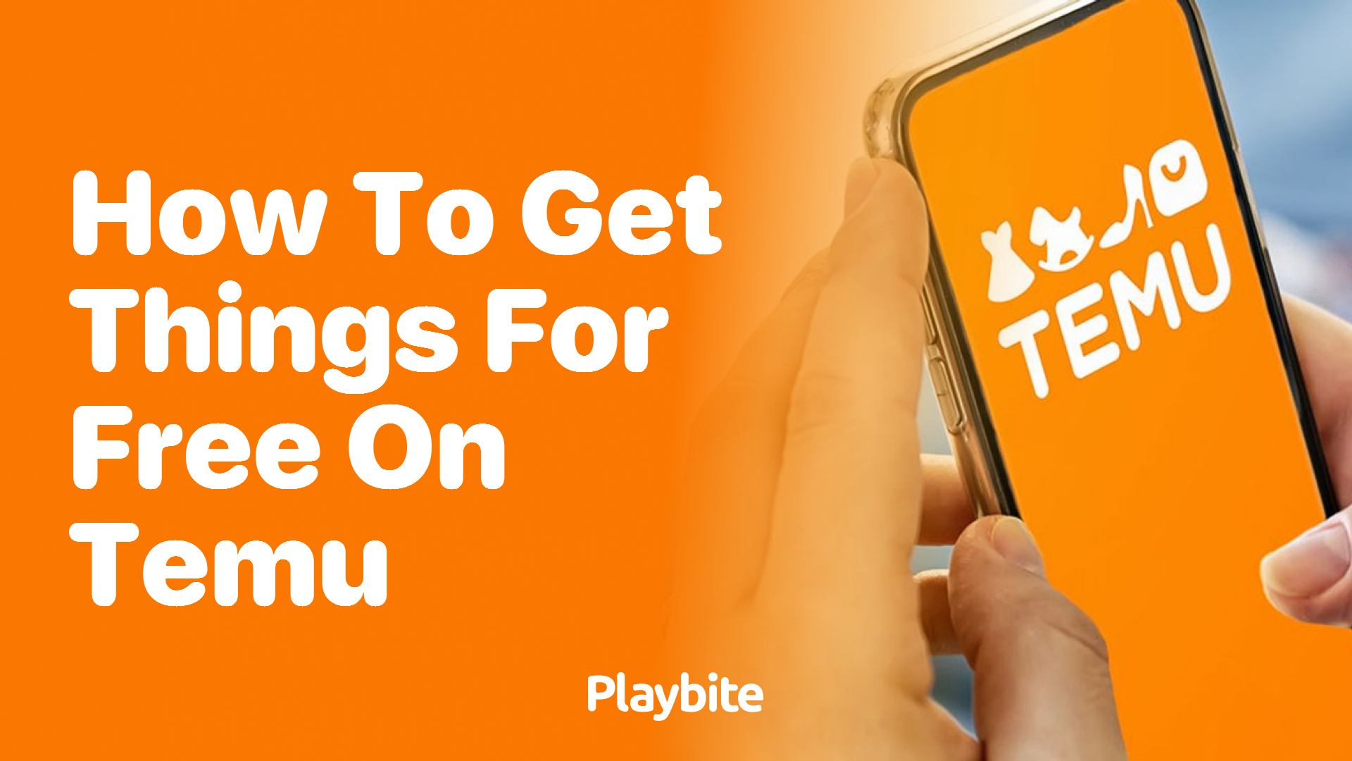 How to Get Things for Free on Temu - Playbite