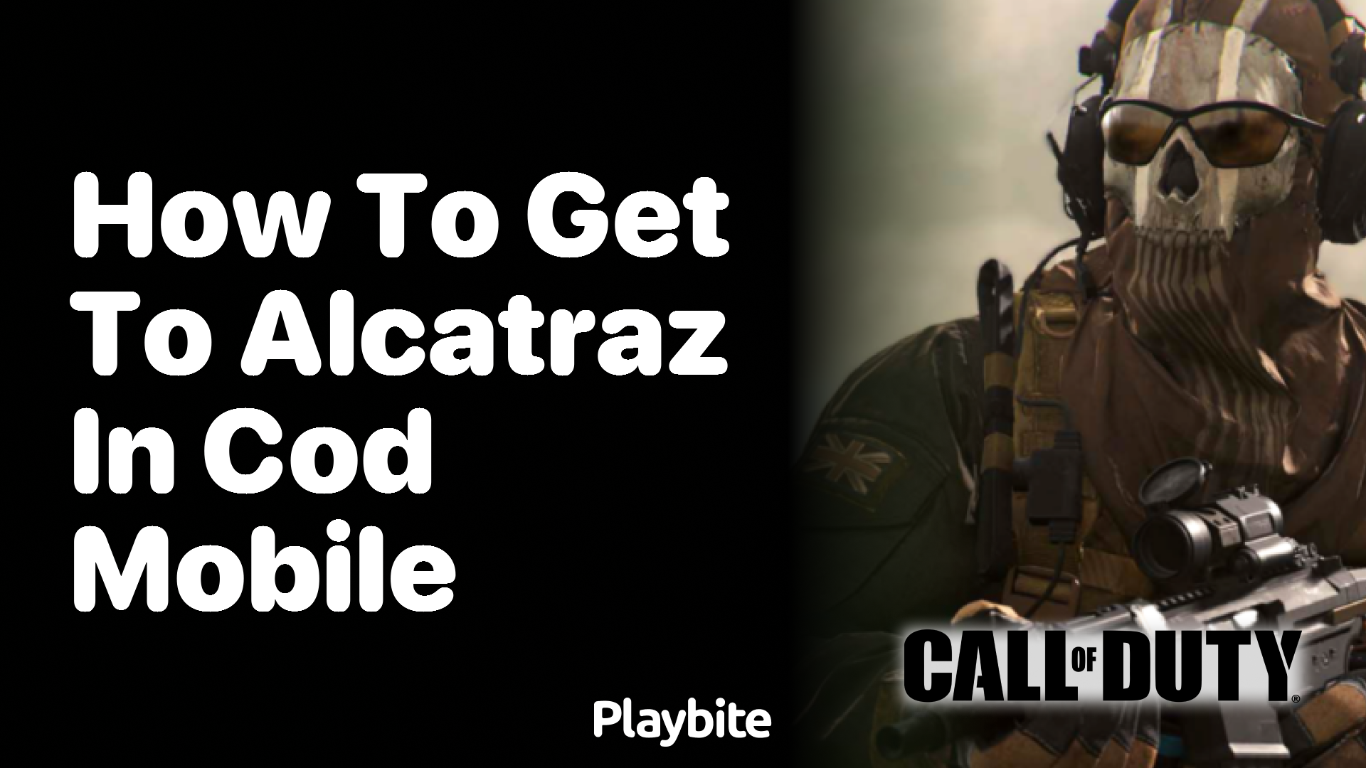 How to Get to Alcatraz in COD Mobile - Playbite