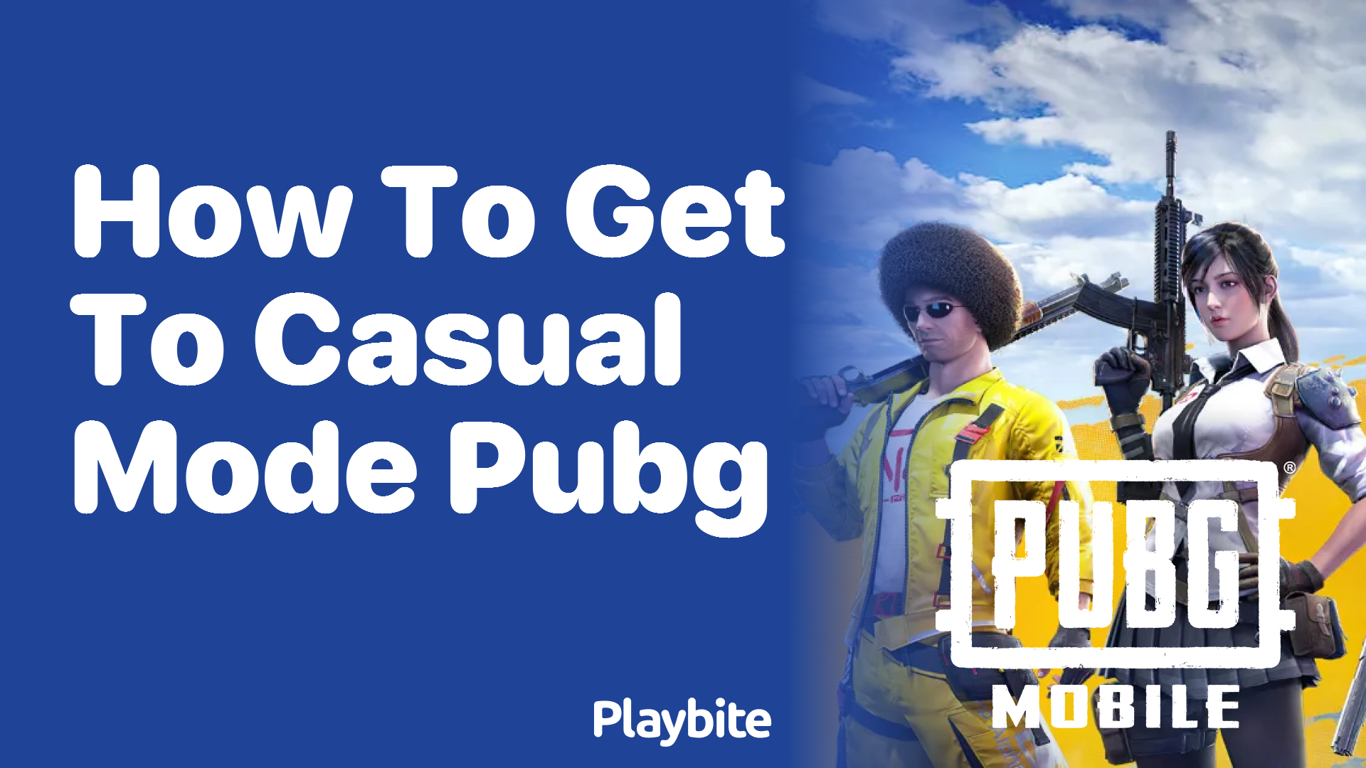 How to Get to Casual Mode in PUBG Mobile - Playbite