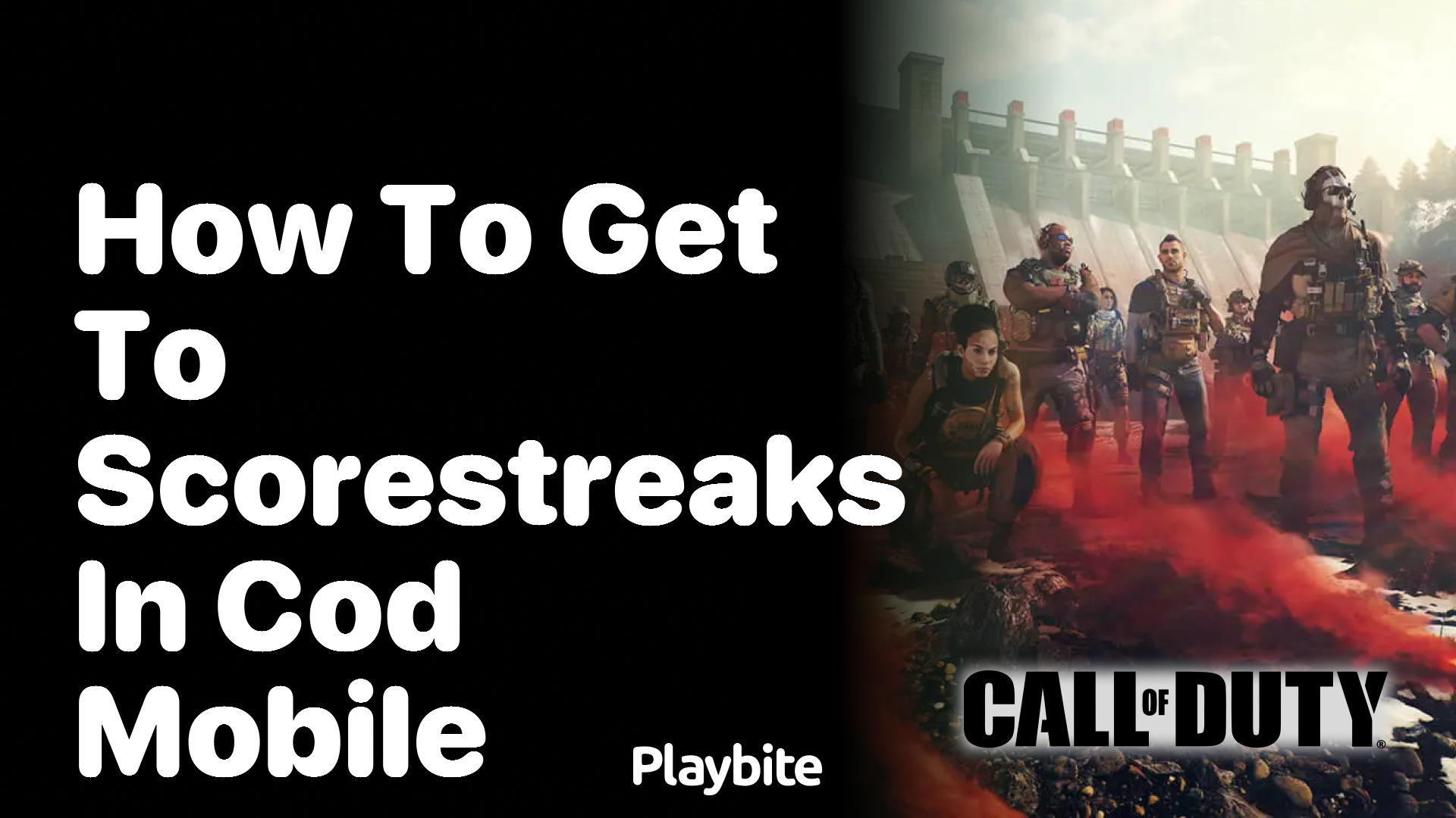 How to Get to Scorestreaks in COD Mobile - Playbite