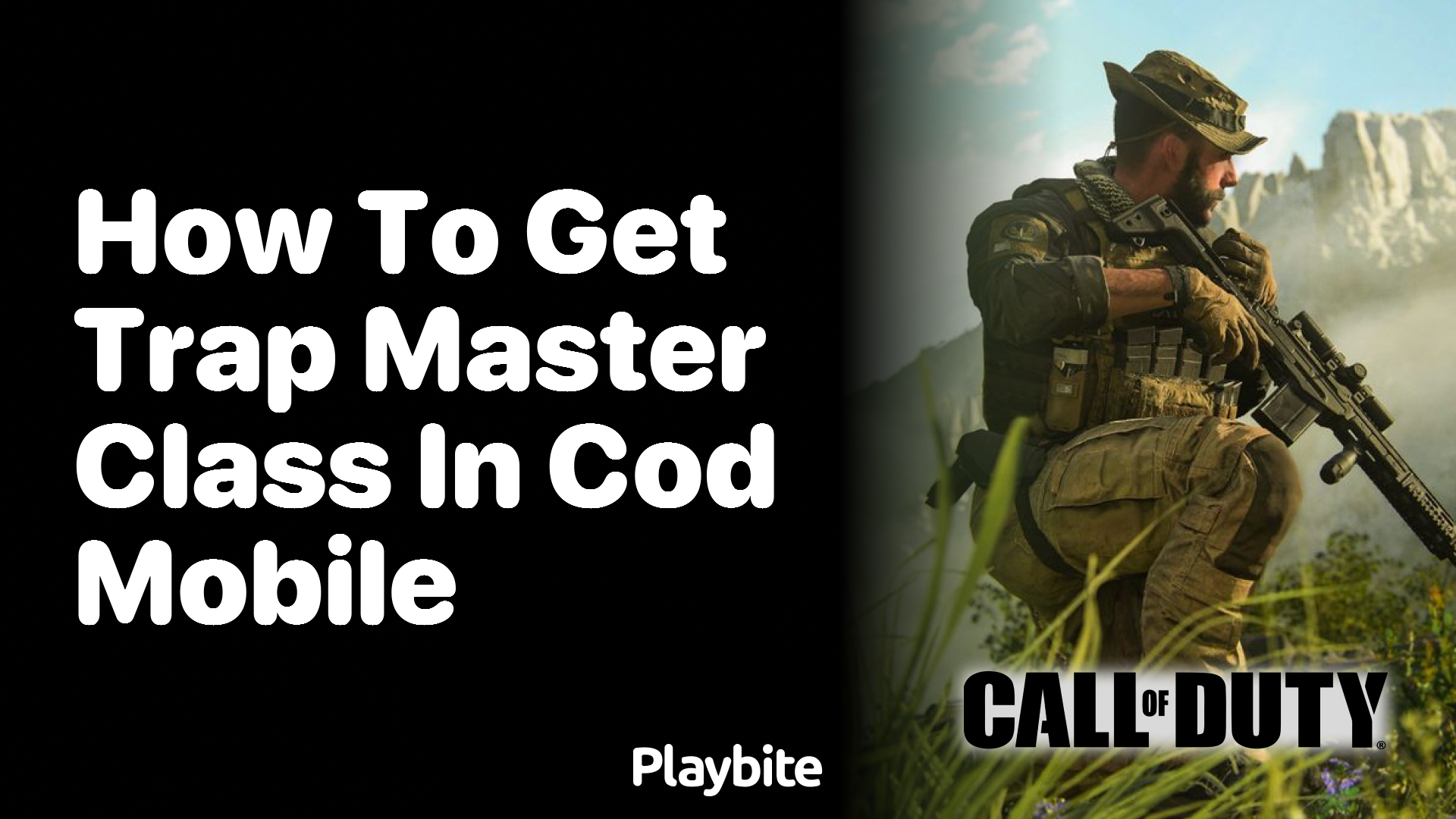 How to Get Trap Master Class in COD Mobile - Playbite