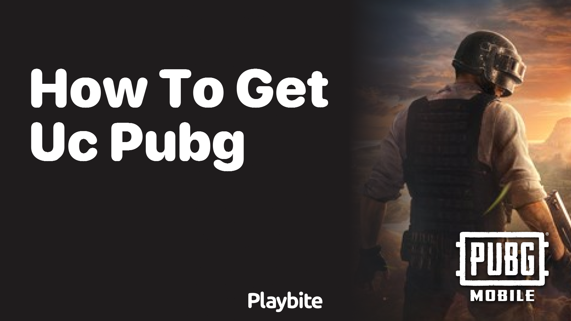 How to Get UC in PUBG Mobile - Playbite