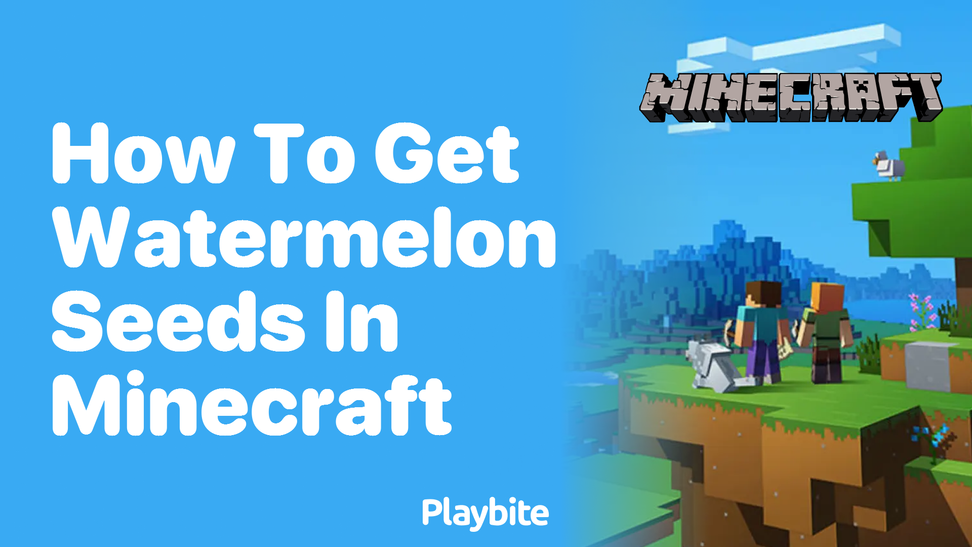 How to Get Watermelon Seeds in Minecraft - Playbite