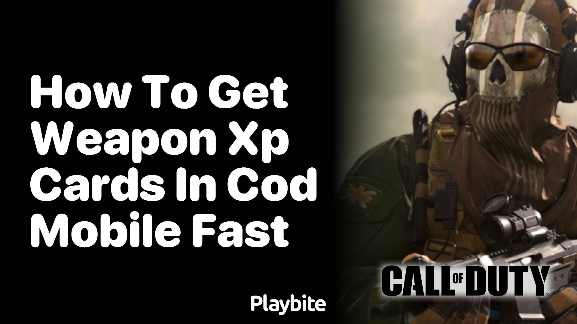 How to Quickly Get Weapon XP Cards in COD Mobile - Playbite