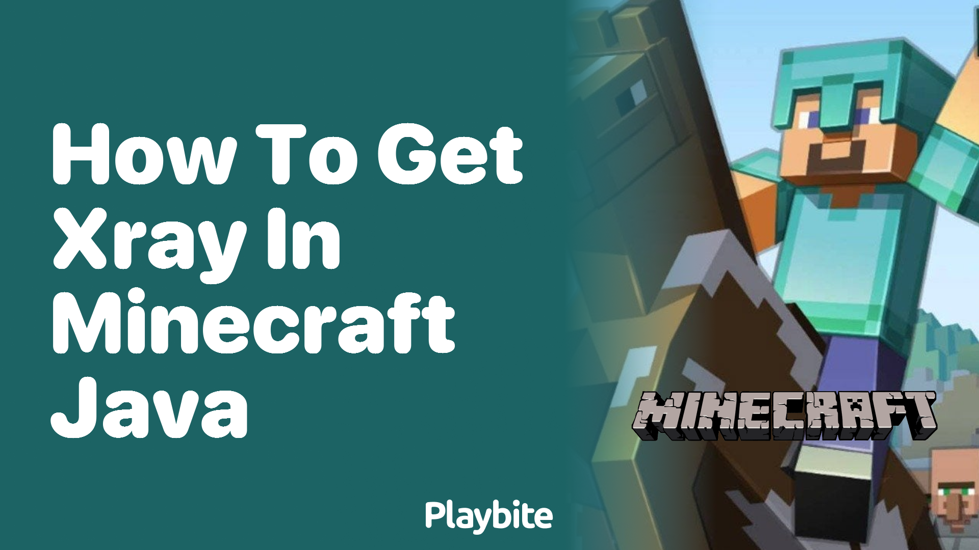 How to Get Xray in Minecraft Java - Playbite