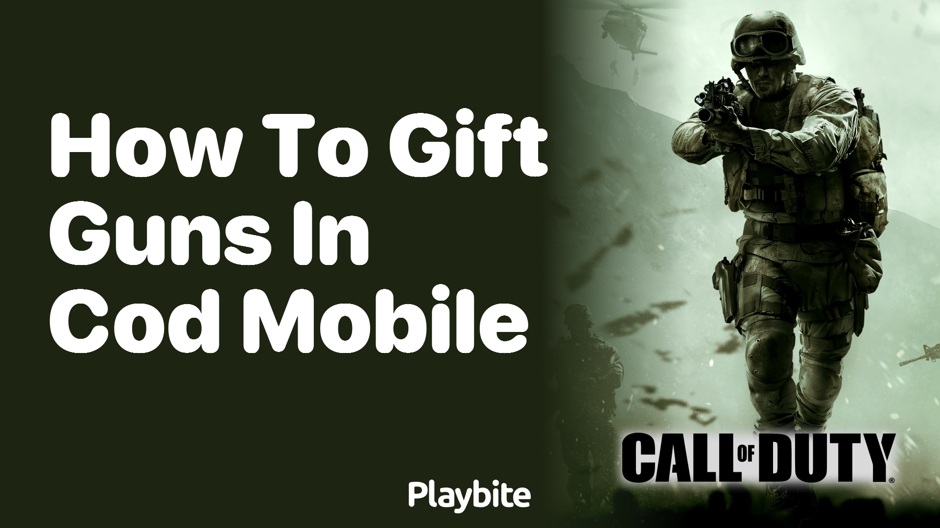 How to Gift Guns in COD Mobile: A Simple Guide - Playbite