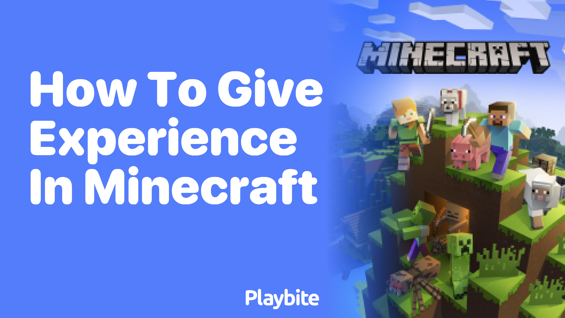 How to Give Experience in Minecraft: Guide for Players - Playbite