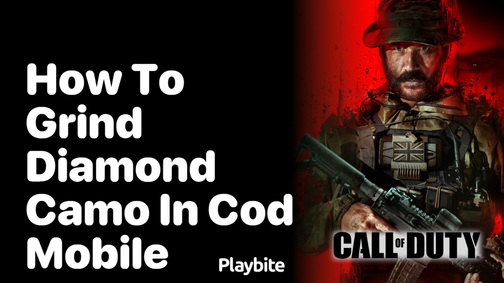 How to Grind Diamond Camo in COD Mobile - Playbite