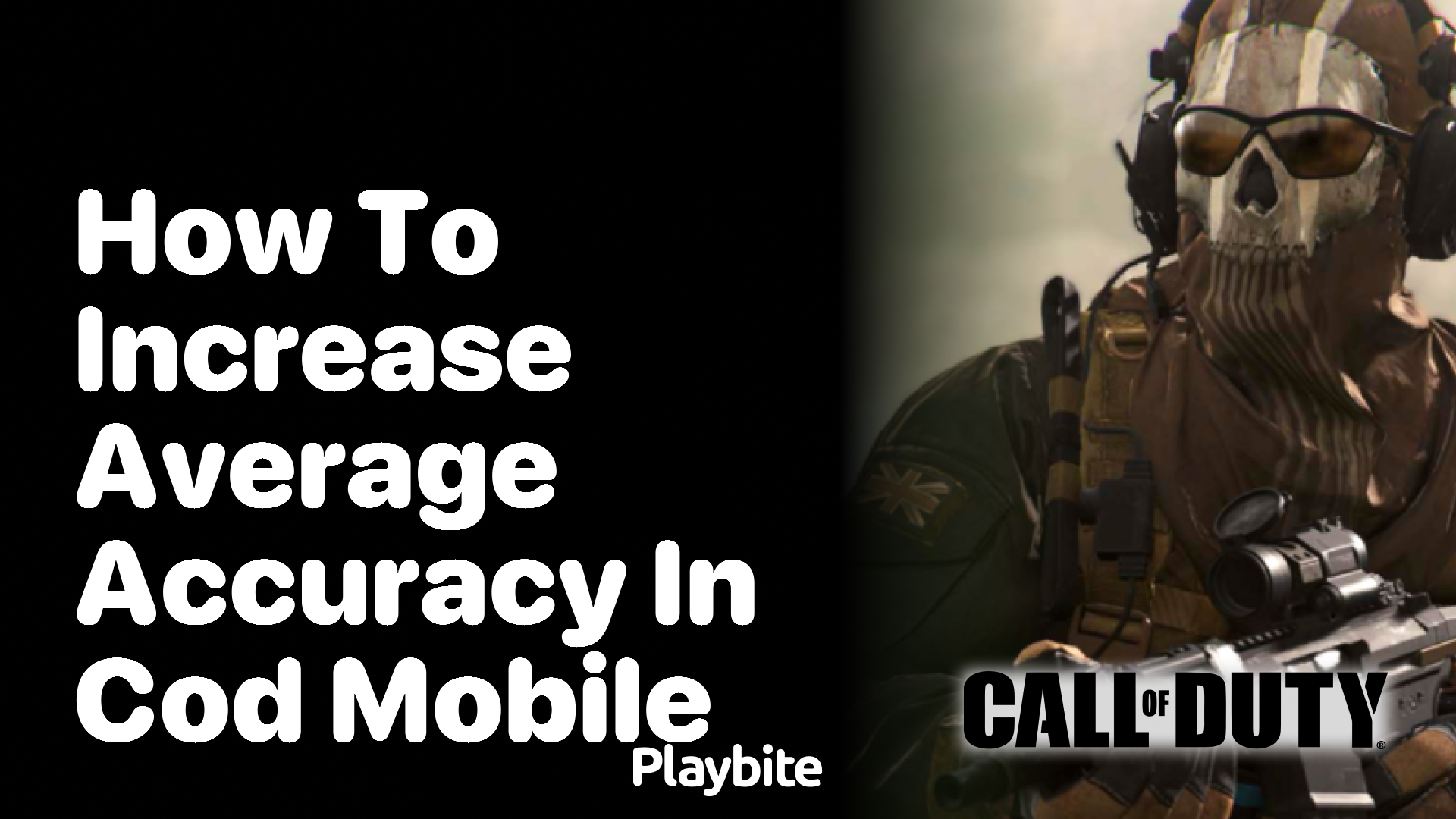 How to Increase Your Average Accuracy in COD Mobile - Playbite