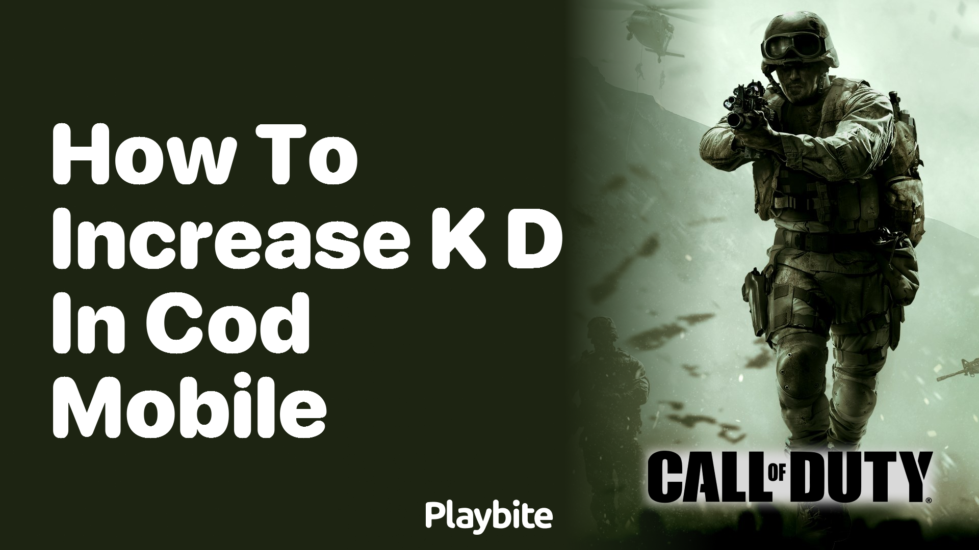 How to Increase Your K/D Ratio in CoD Mobile - Playbite