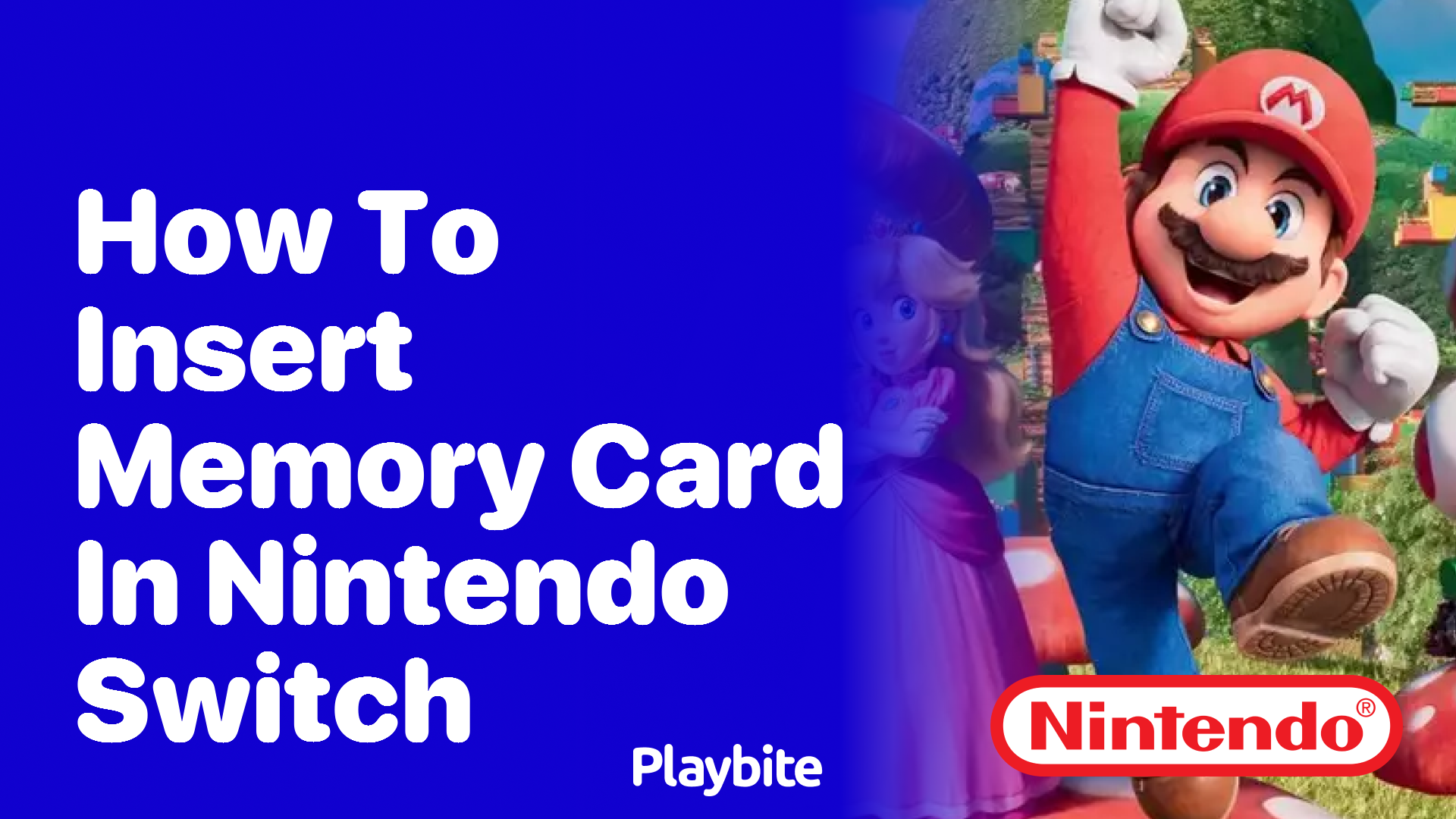 How to Insert a Memory Card in Your Nintendo Switch - Playbite