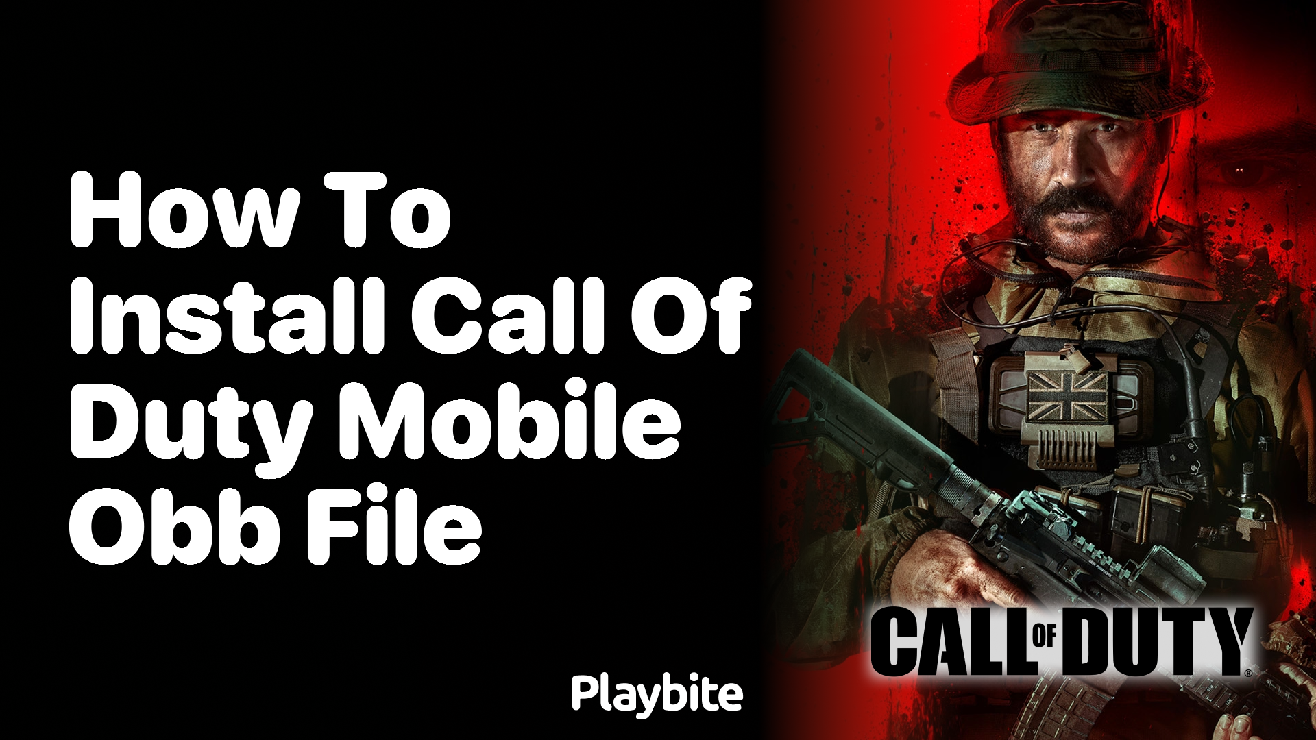 How to Install the Call of Duty Mobile OBB File - Playbite