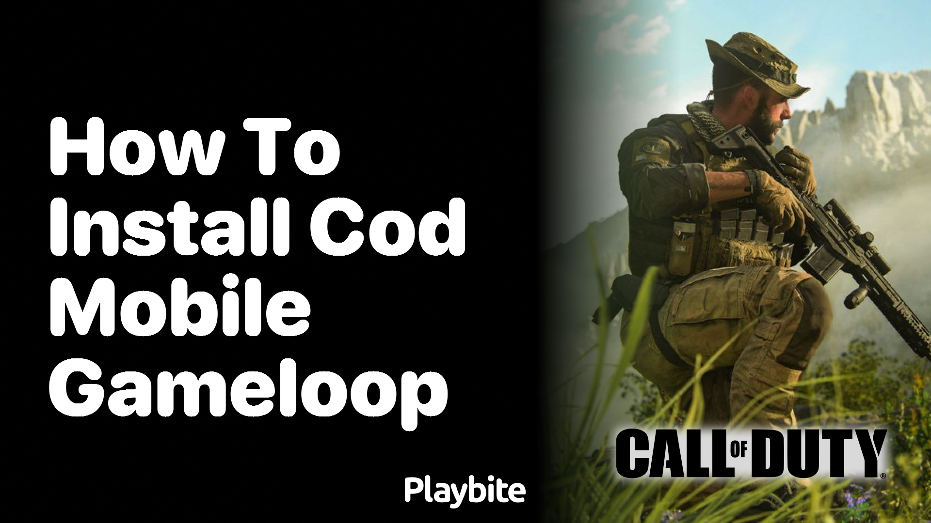 How to Install COD Mobile on GameLoop - Playbite