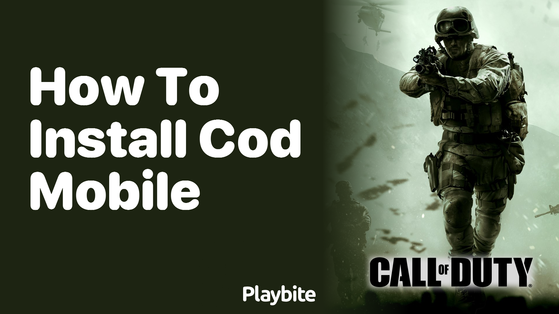 How to Install COD Mobile on Your Device - Playbite