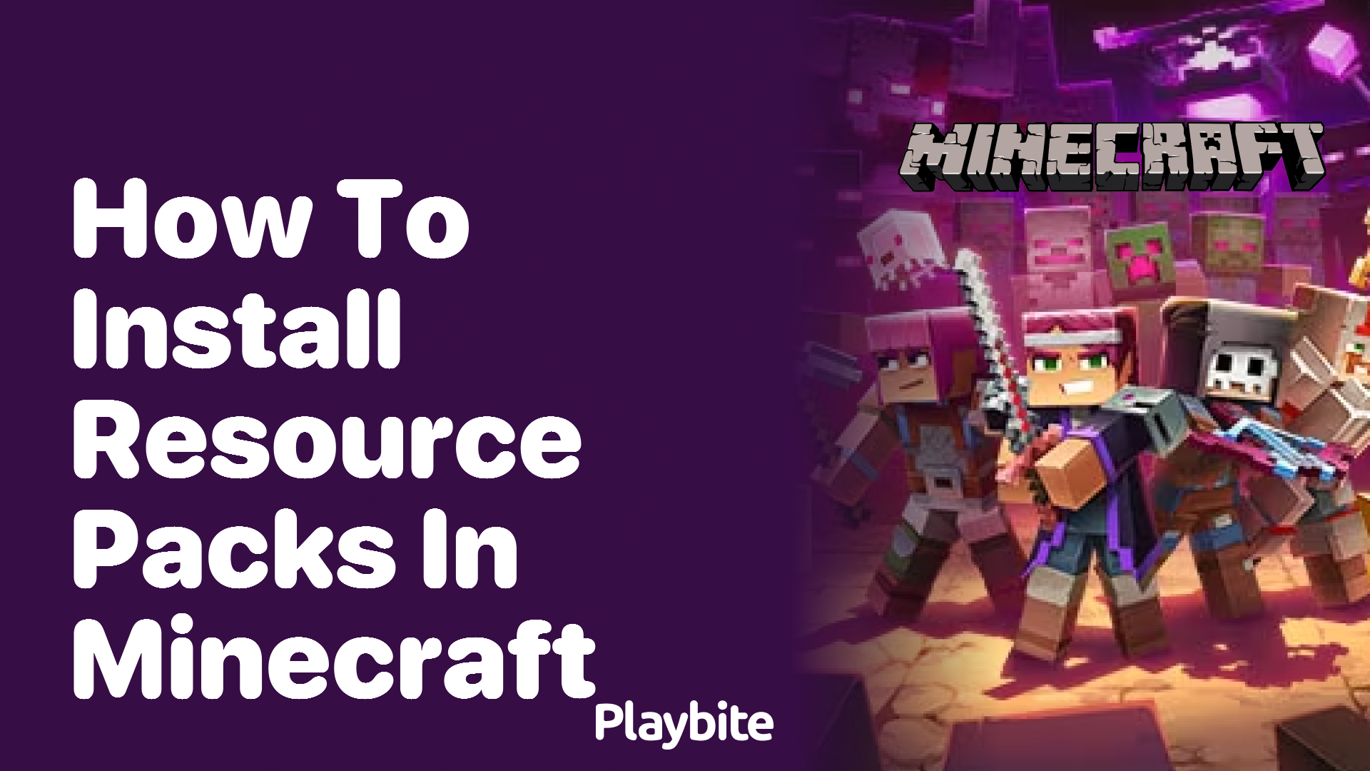 How to Install Resource Packs in Minecraft: A Simple Guide - Playbite