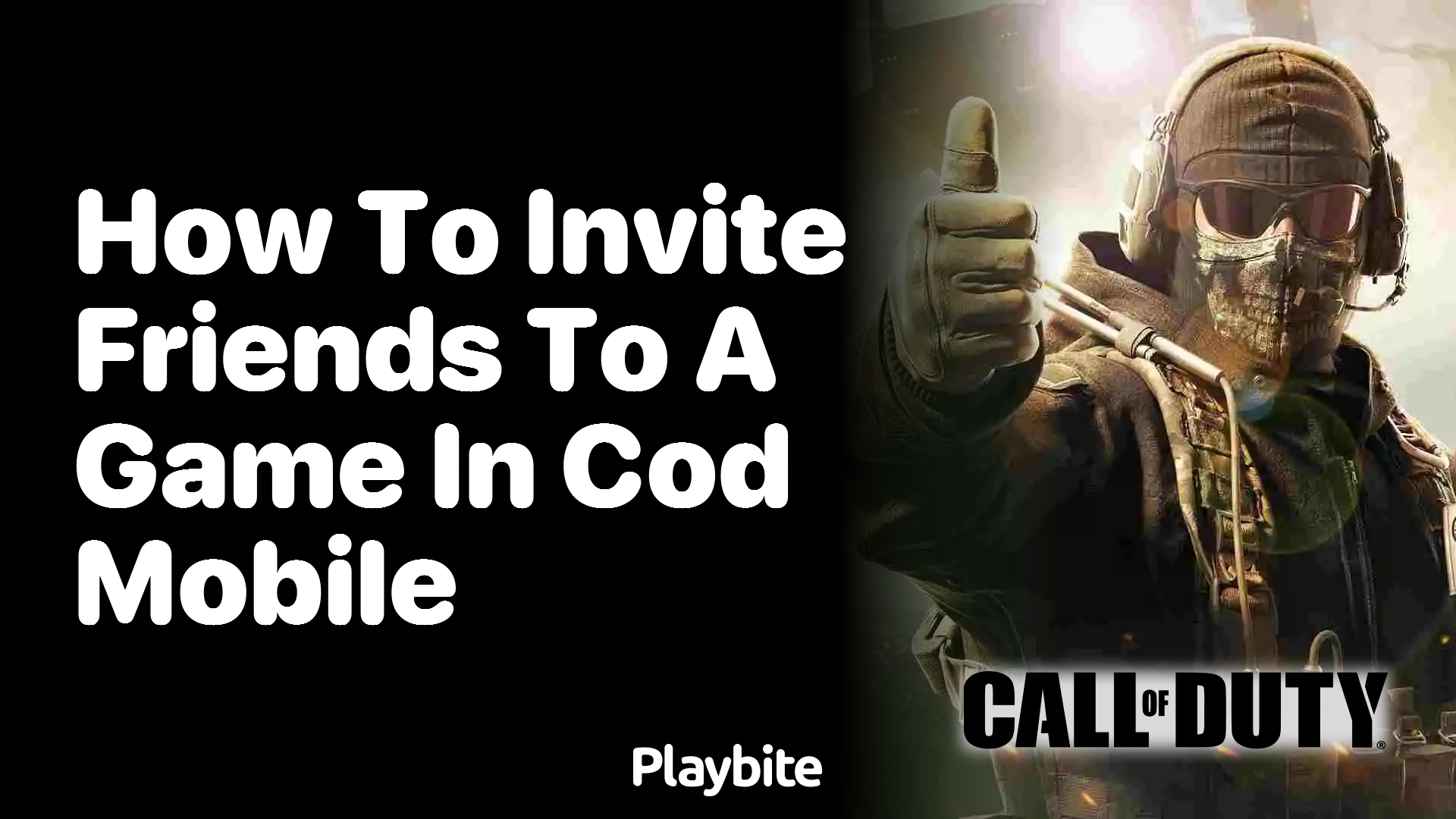 How to Invite Friends to a Game in COD Mobile - Playbite