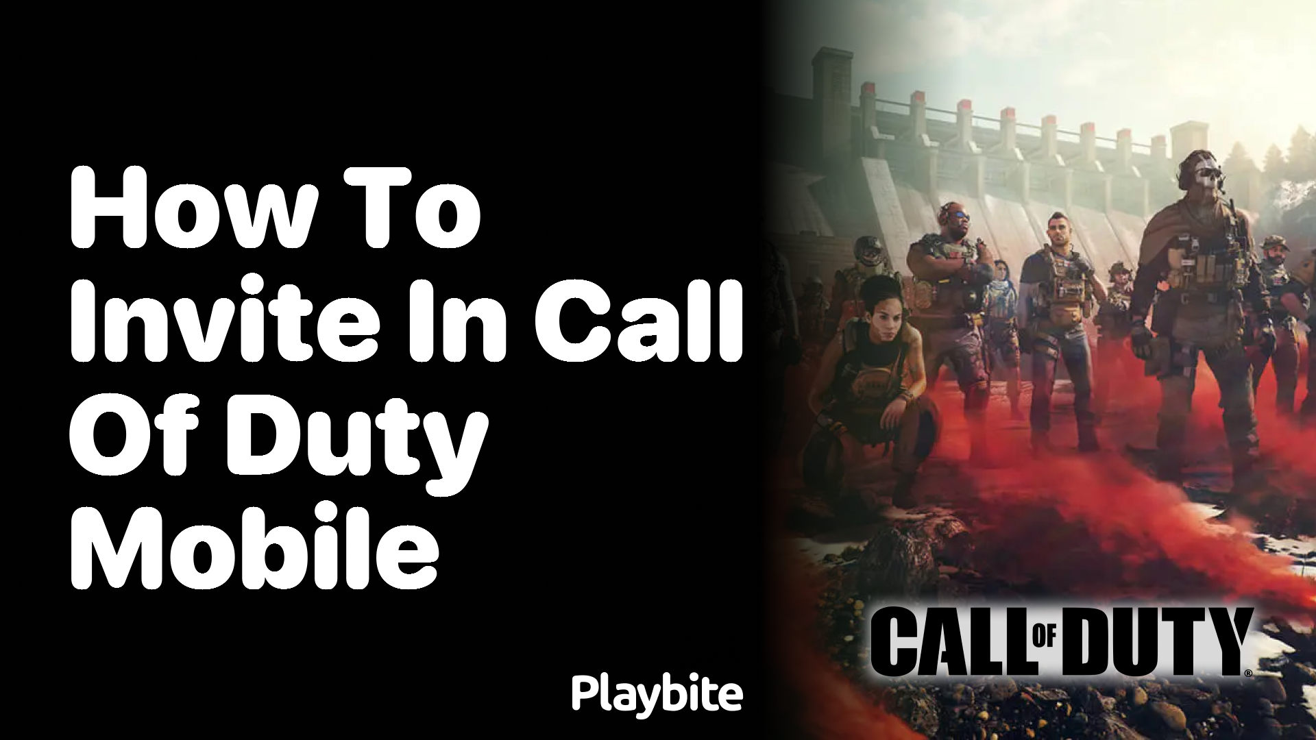 How to Invite Friends in Call of Duty Mobile - Playbite
