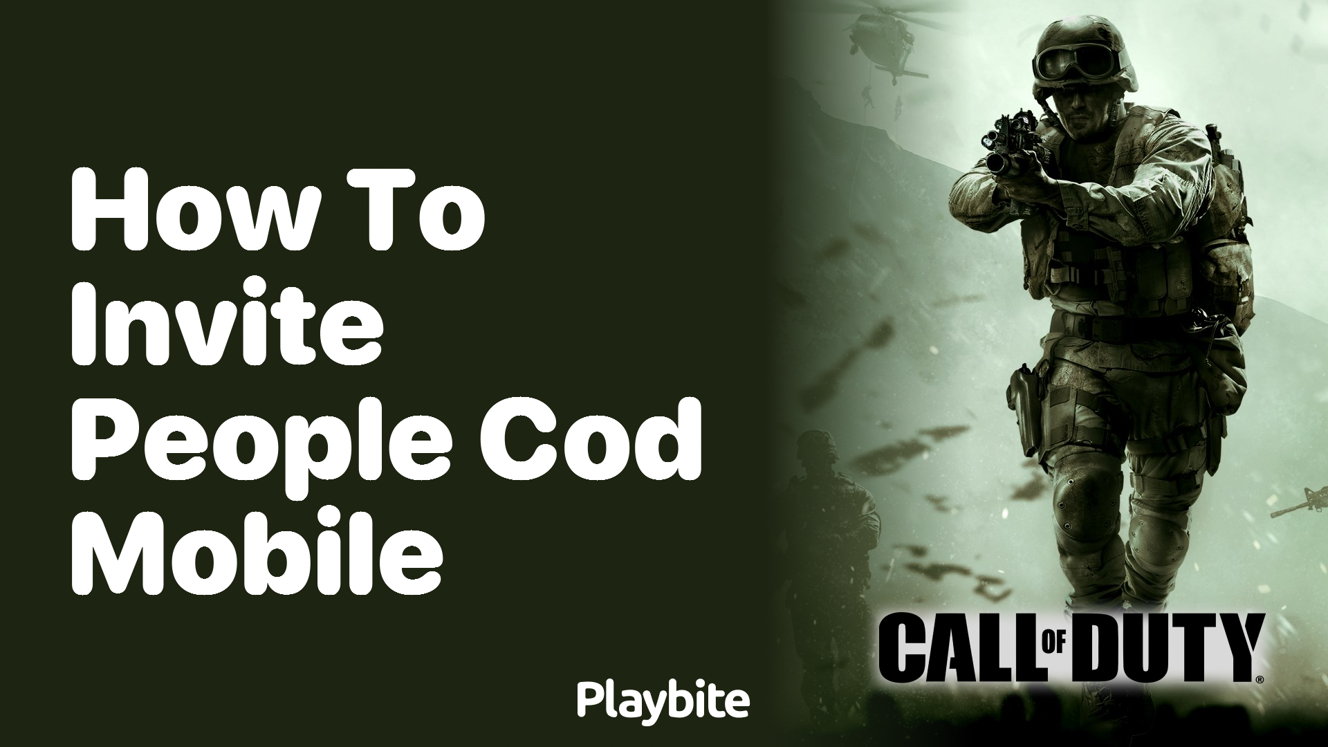 How to Invite People to Play COD Mobile with You - Playbite