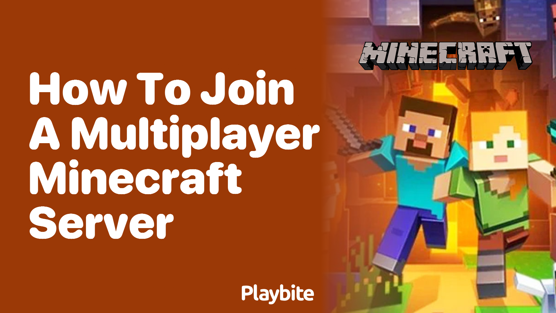 How to Join a Multiplayer Minecraft Server - Playbite