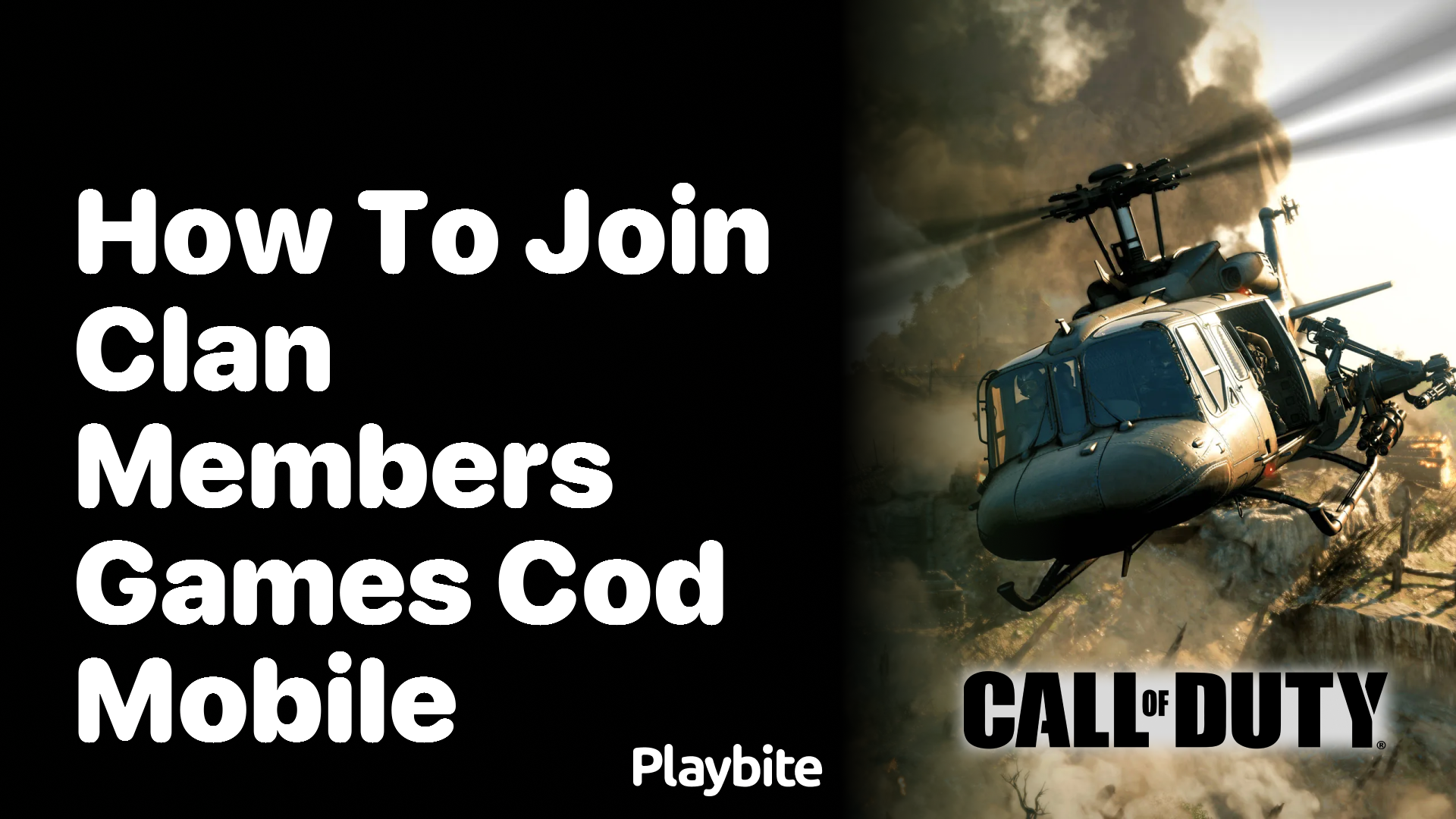 How to Join Clan Members' Games in COD Mobile - Playbite