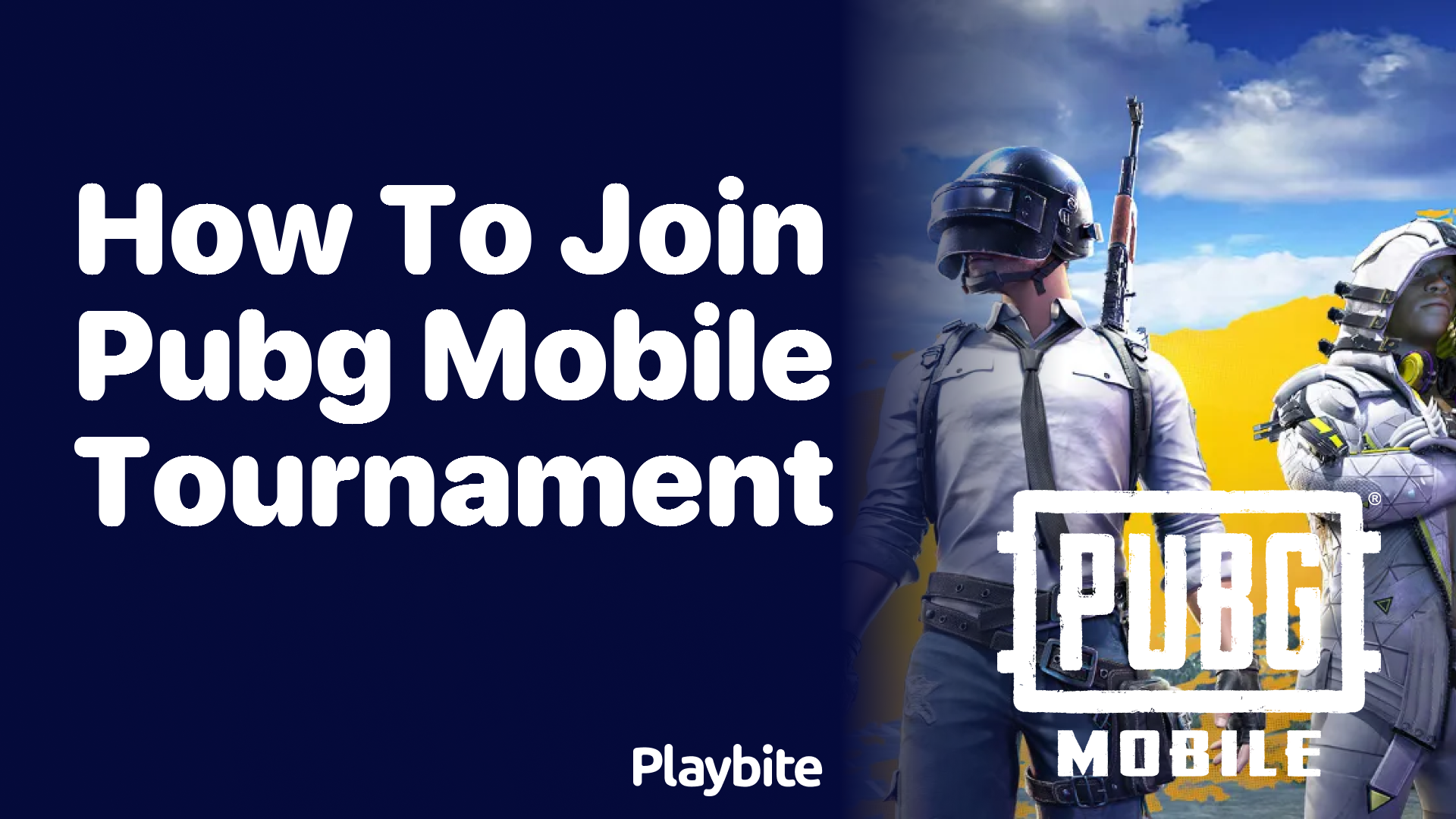 How to Join a PUBG Mobile Tournament - Playbite