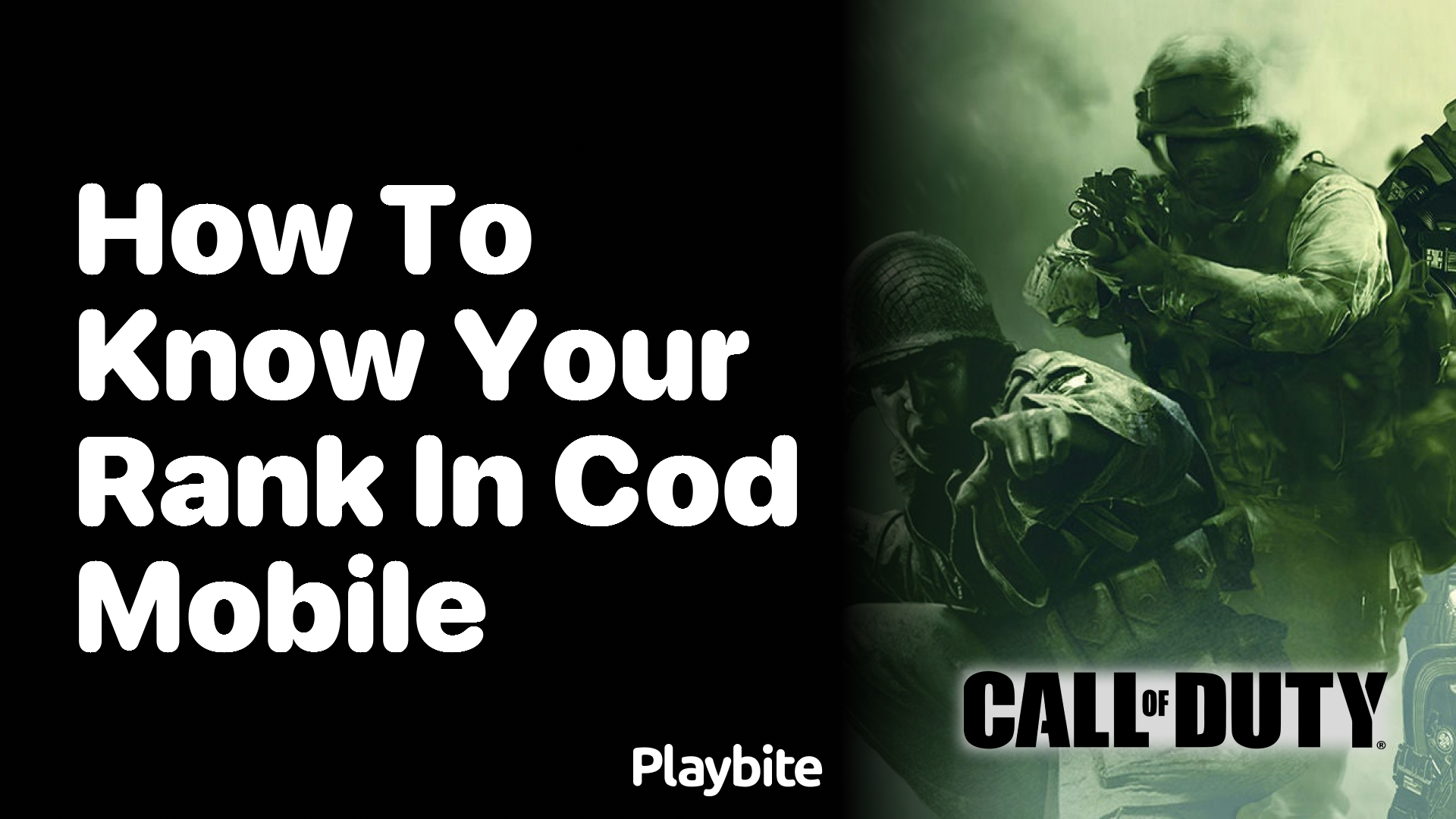 How to Find Out Your Rank in COD Mobile - Playbite