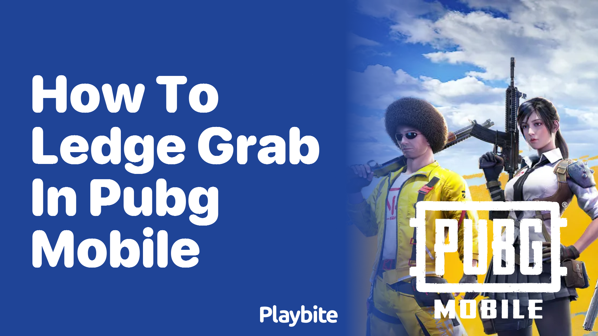 How to Ledge Grab in PUBG Mobile - Playbite