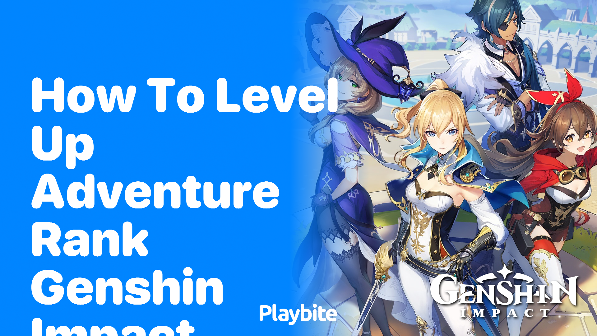 How to Level Up Adventure Rank in Genshin Impact - Playbite