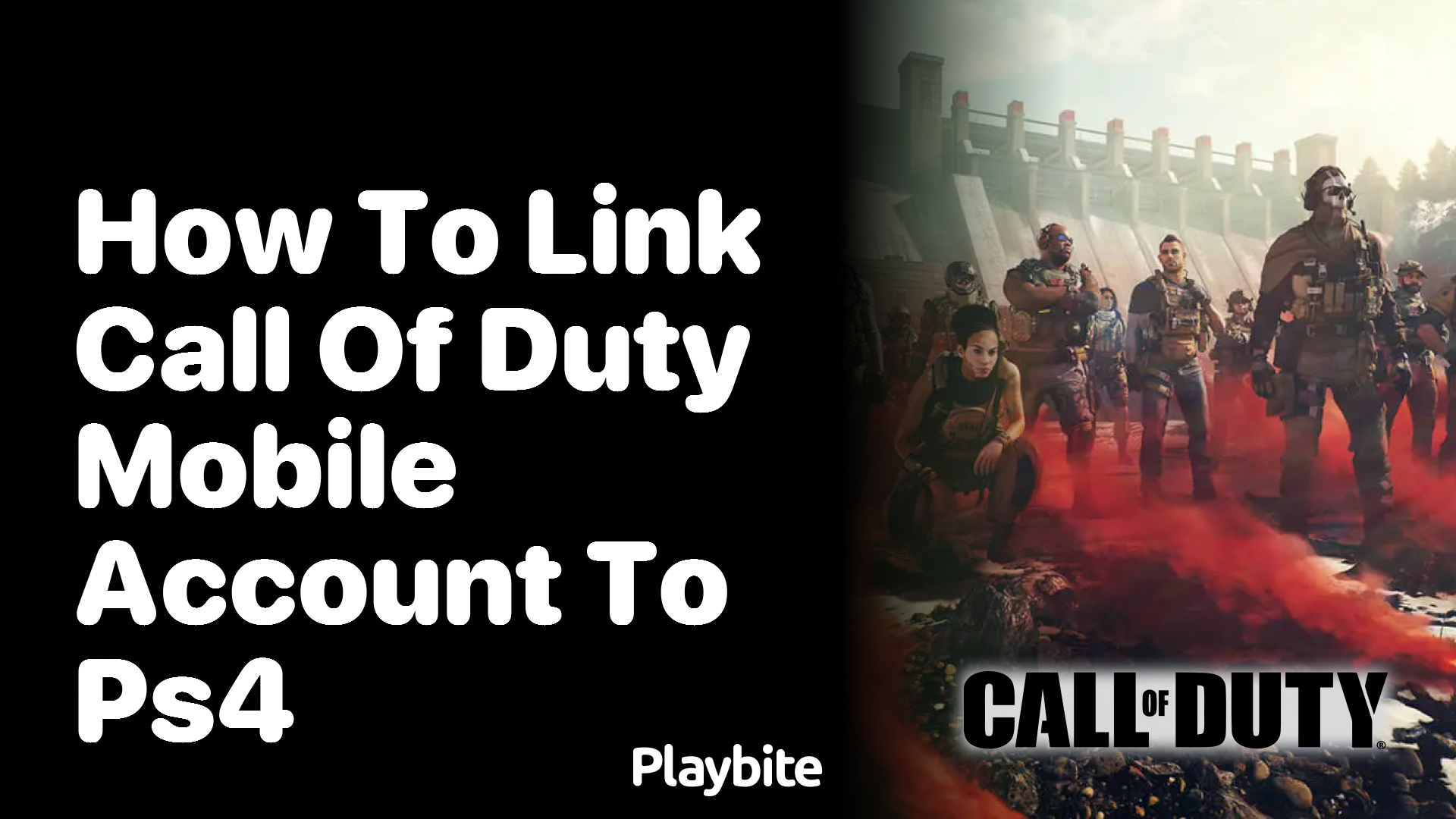 How to Link Your Call of Duty Mobile Account to PS4 - Playbite