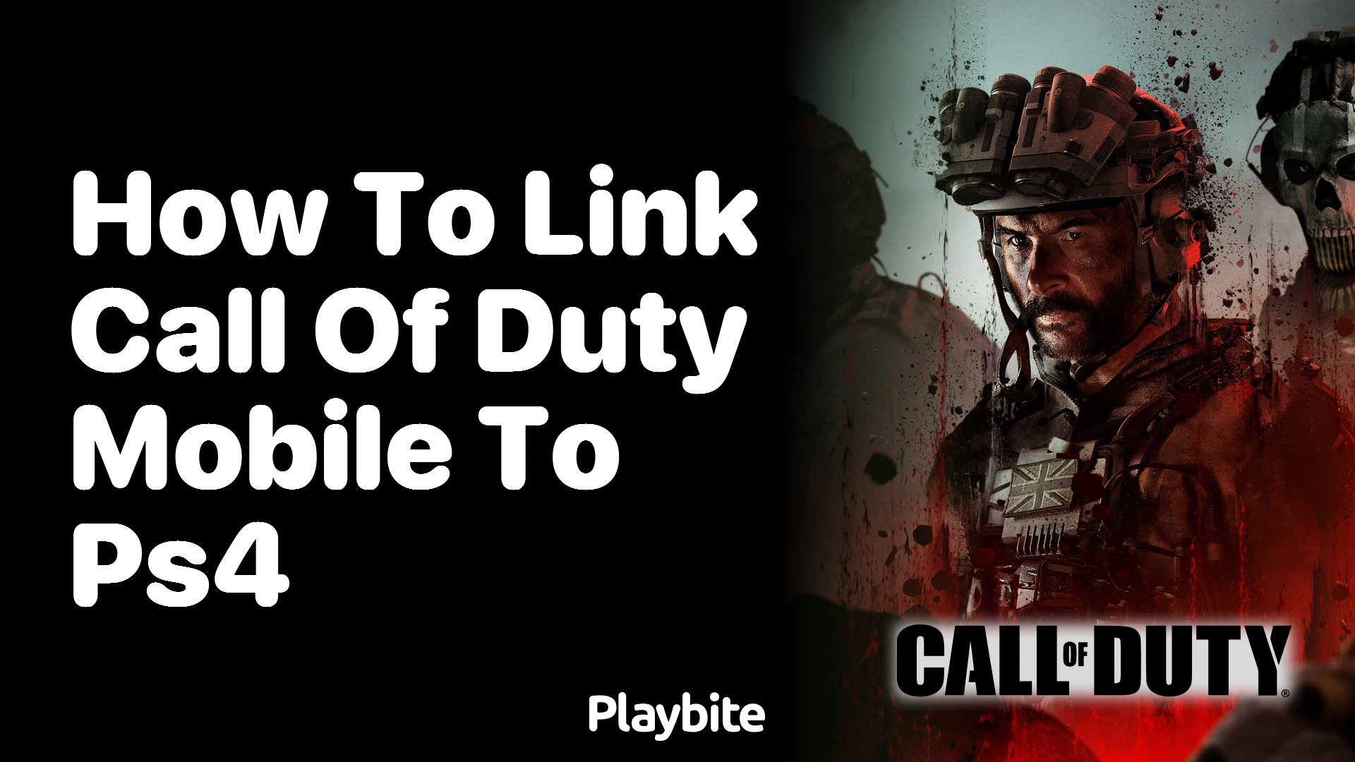 How to Link Call of Duty Mobile to PS4 - Playbite