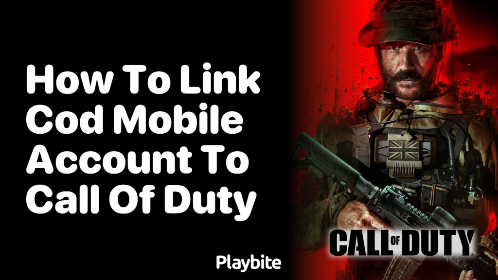 How to Link Your COD Mobile Account to Call of Duty - Playbite