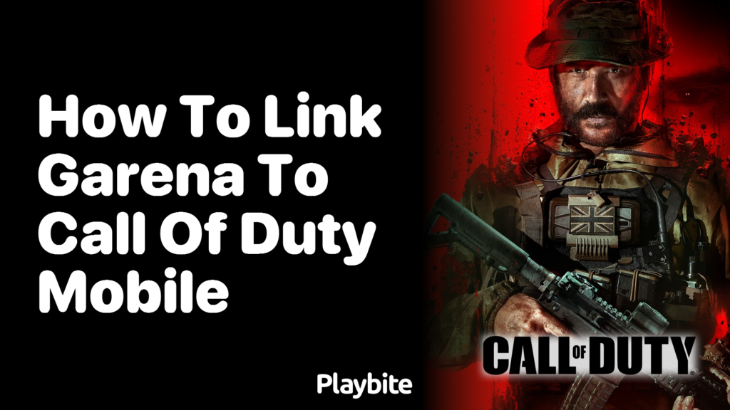 How to Link Garena to Call of Duty Mobile - Playbite