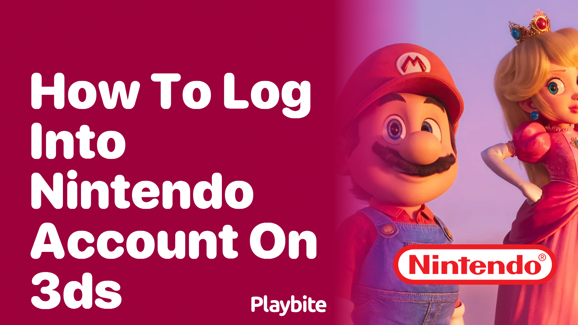 How to Log into Your Nintendo Account on Your 3DS - Playbite