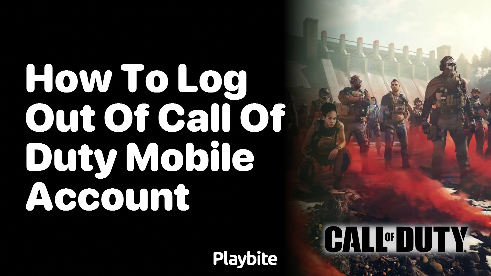 How to Log Out of Your Call of Duty Mobile Account - Playbite