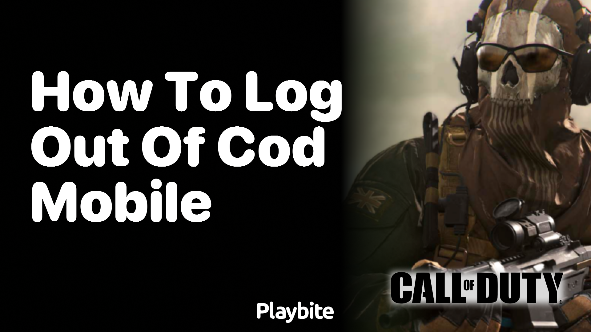 How to Log Out of COD Mobile: A Simple Guide - Playbite