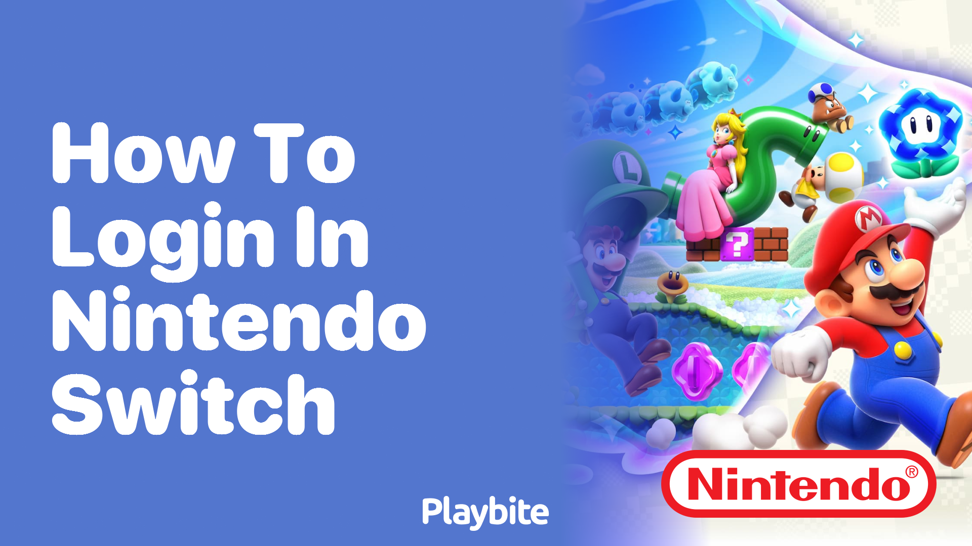 How to Log In on Your Nintendo Switch - Playbite