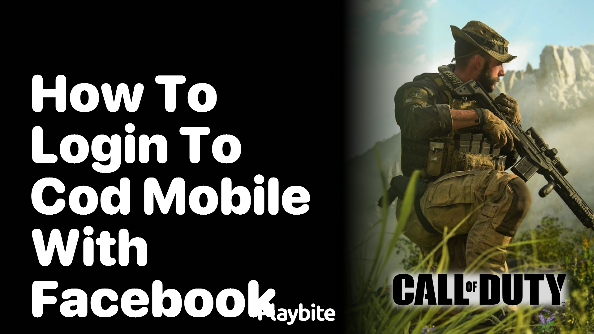 How to log in to COD Mobile with Facebook - Playbite