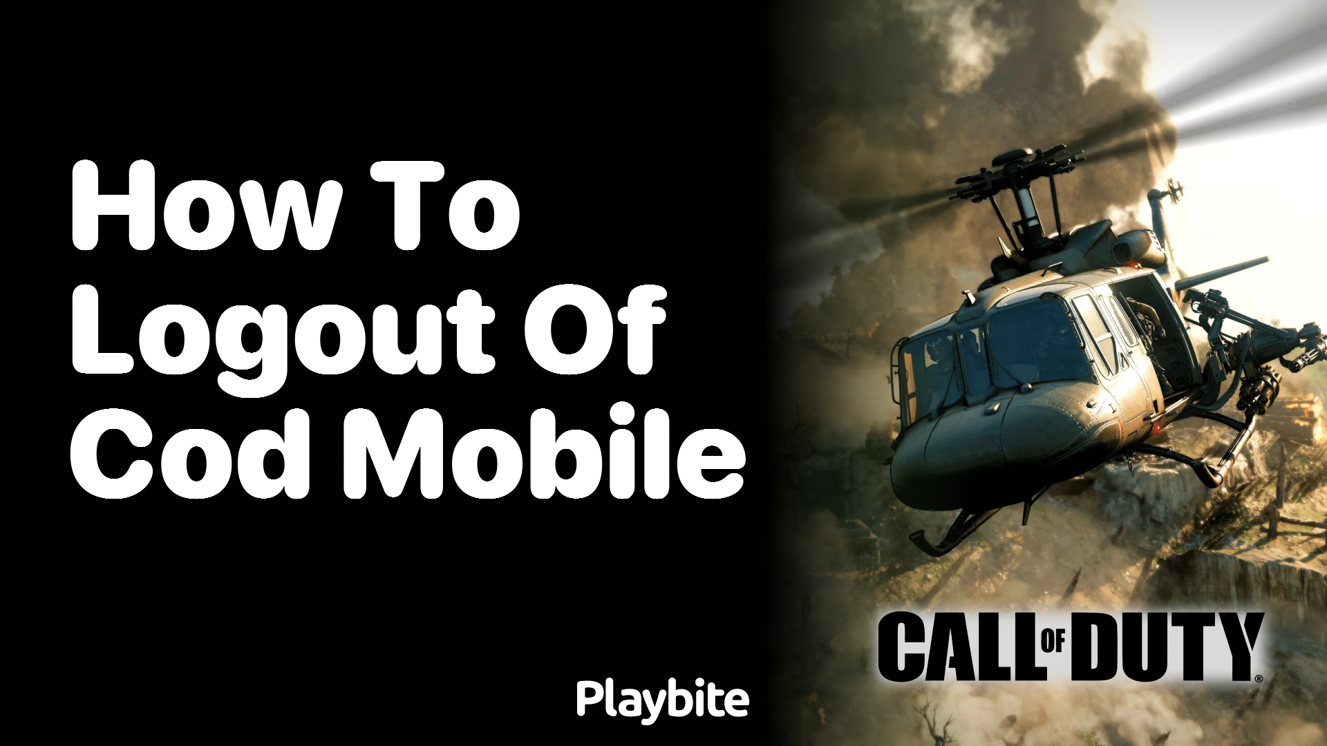 How to Log Out of COD Mobile: A Simple Guide - Playbite