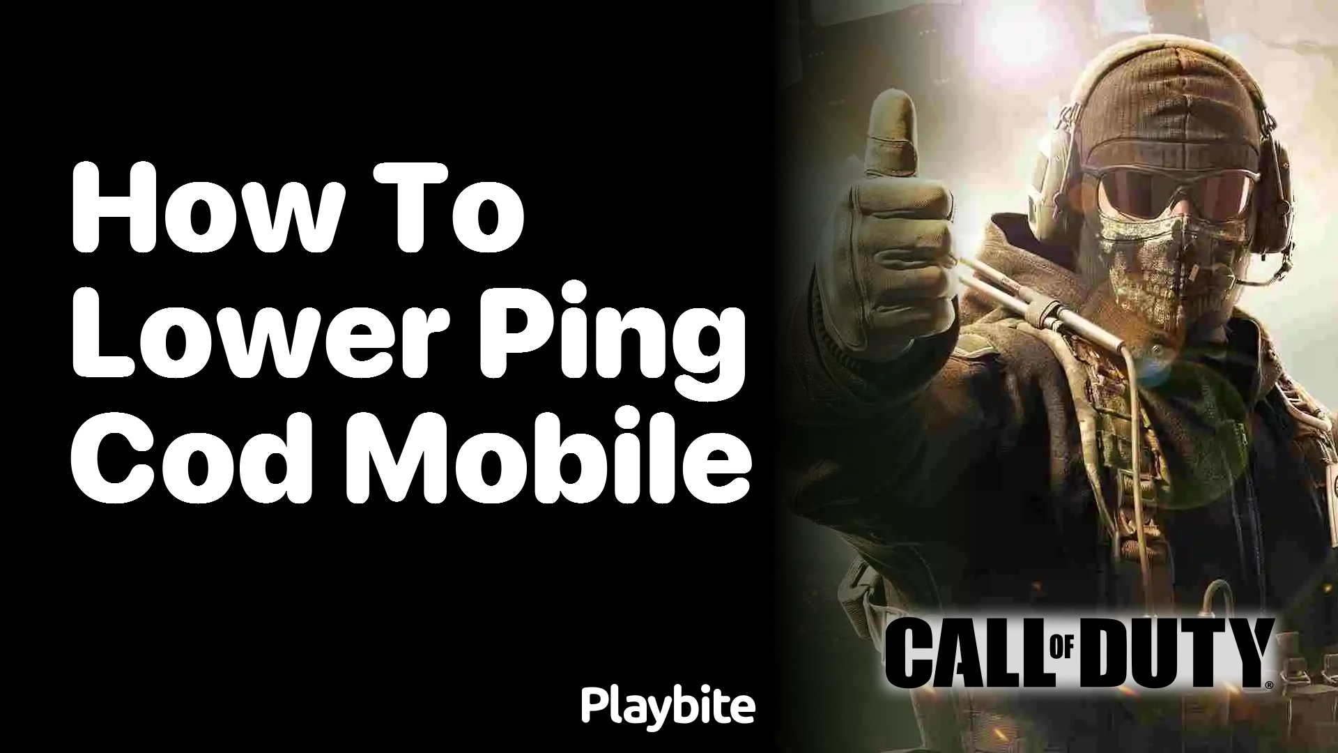 How to lower ping in COD Mobile - Playbite