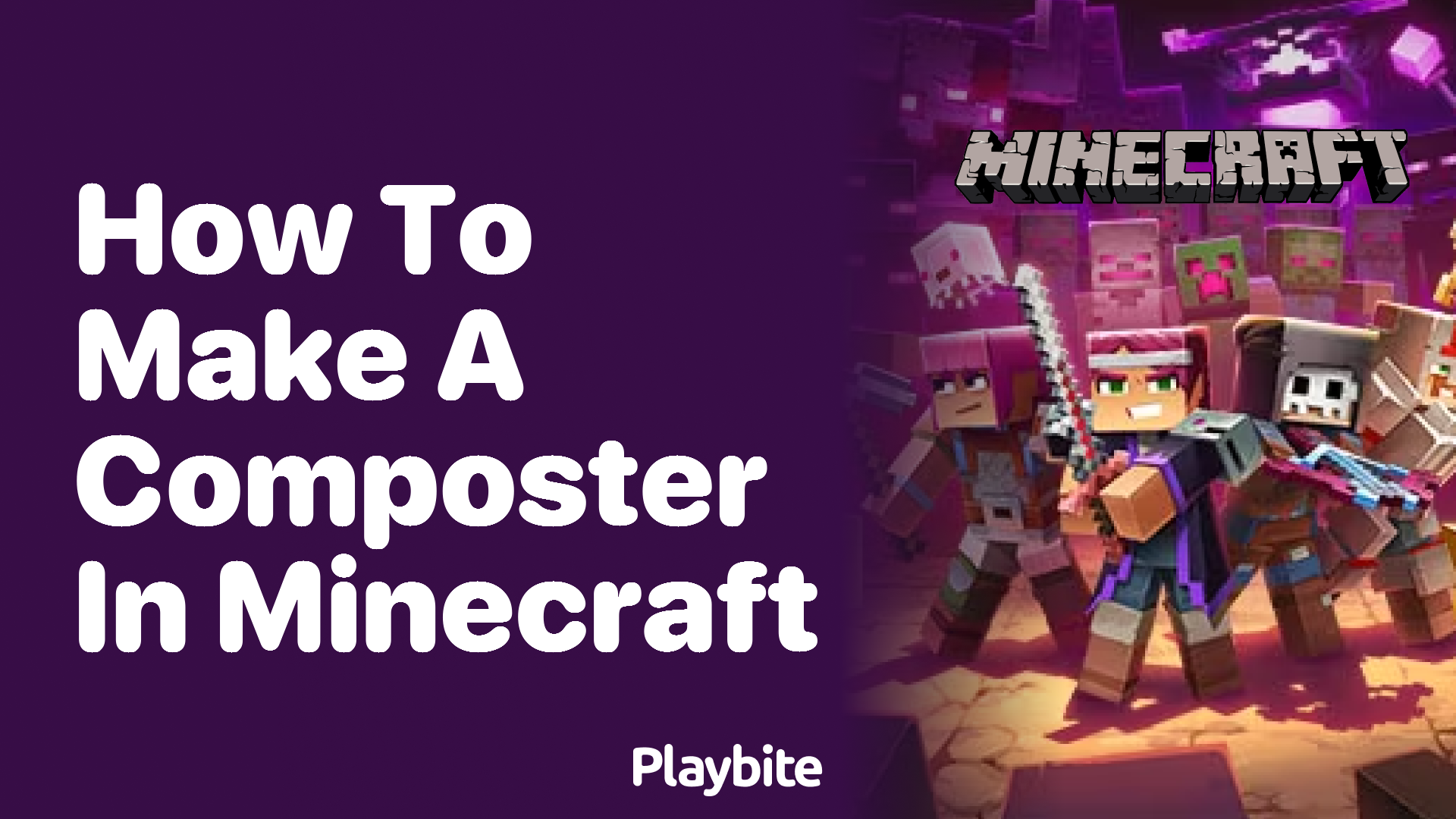 How to Make a Composter in Minecraft: A Simple Guide - Playbite