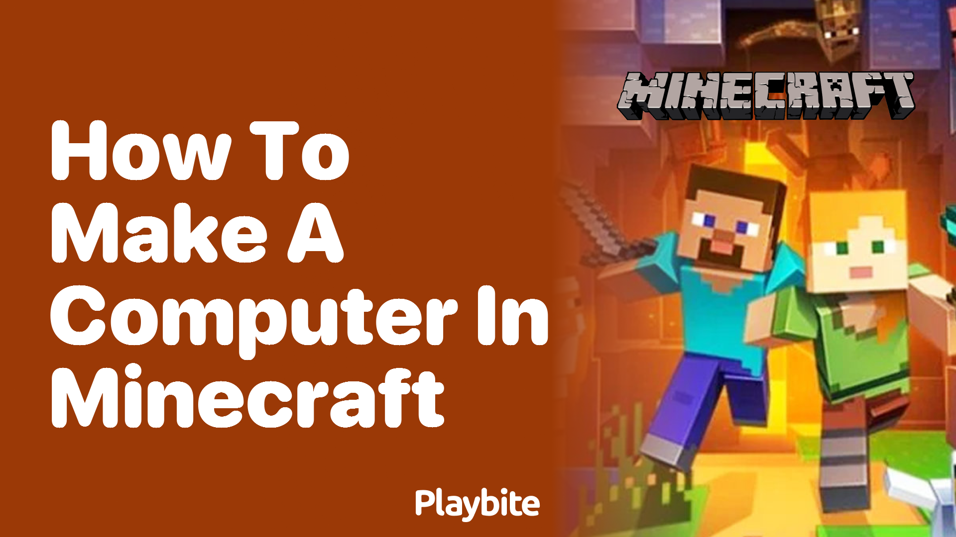 How to Make a Computer in Minecraft: A Simple Guide - Playbite