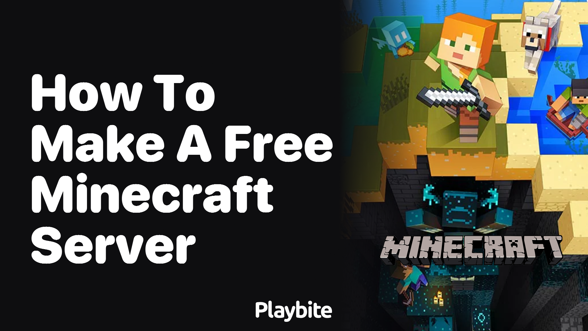 How to Make a Free Minecraft Server - Playbite