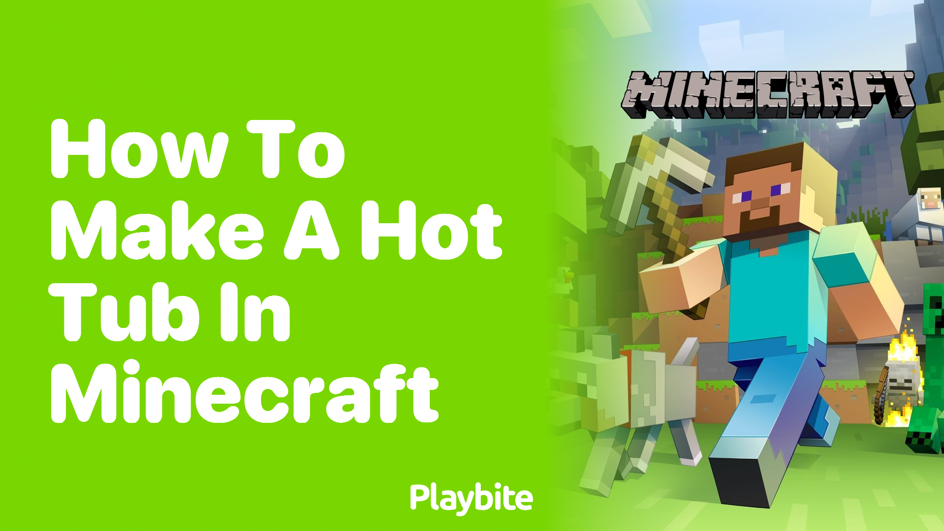How to Make a Hot Tub in Minecraft - Playbite