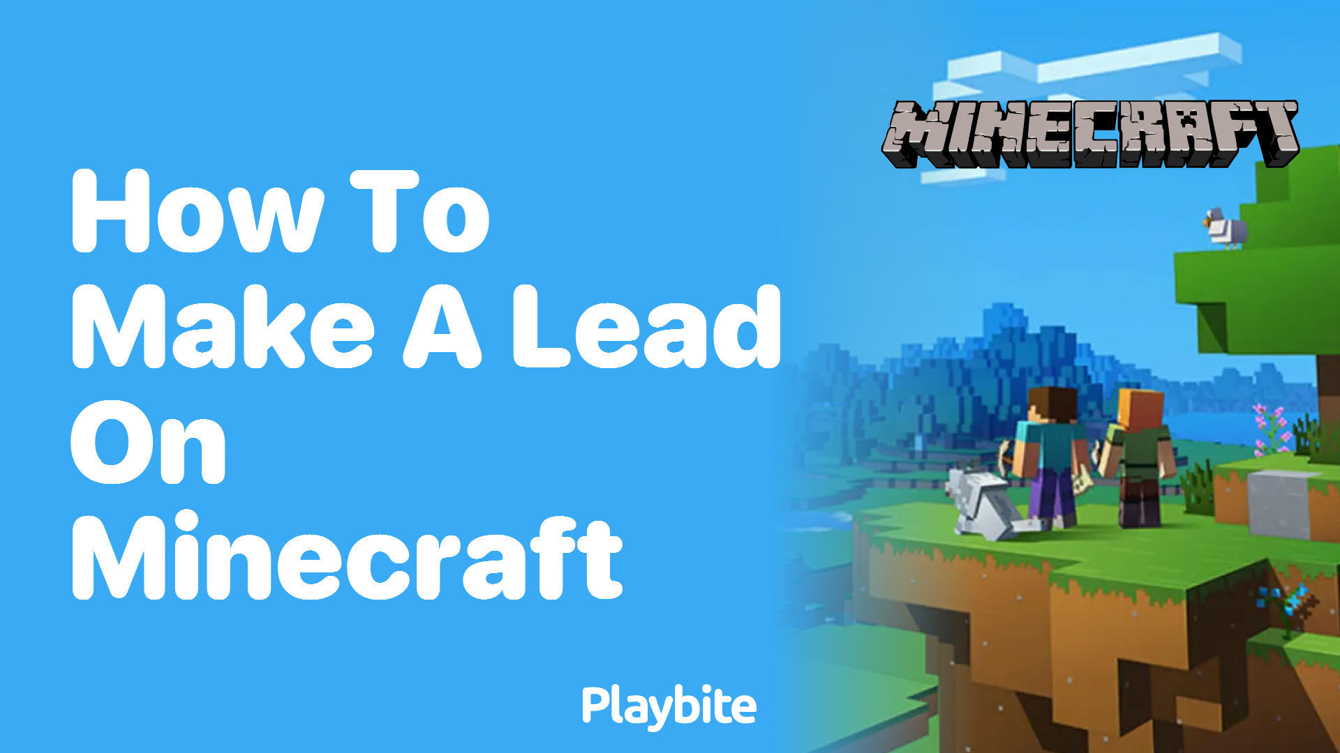 How to Make a Lead on Minecraft: A Simple Guide - Playbite