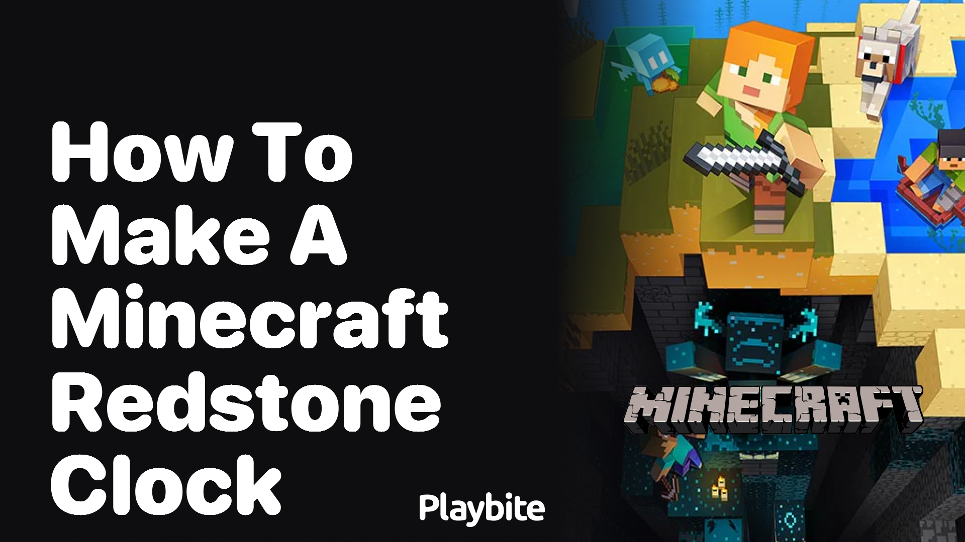 How to Make a Minecraft Redstone Clock - Playbite