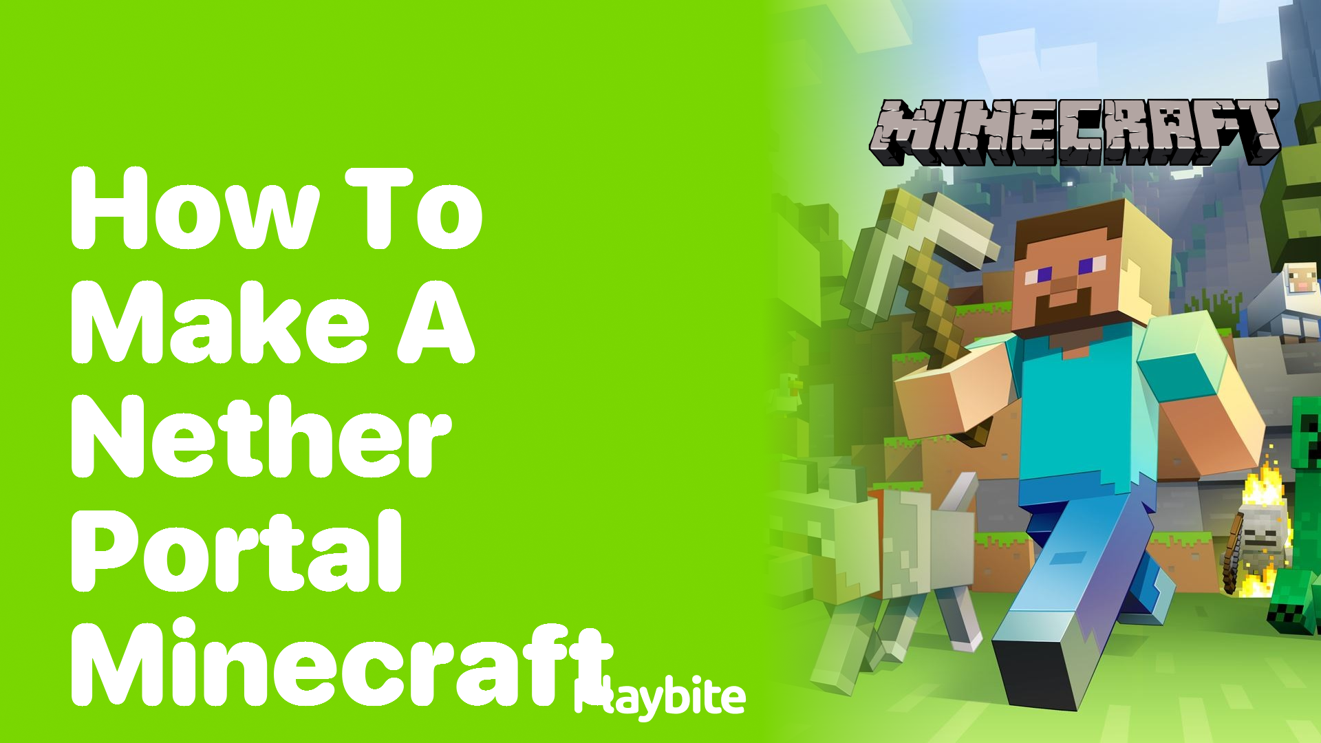 How to Make a Nether Portal in Minecraft: Step-by-Step Guide - Playbite