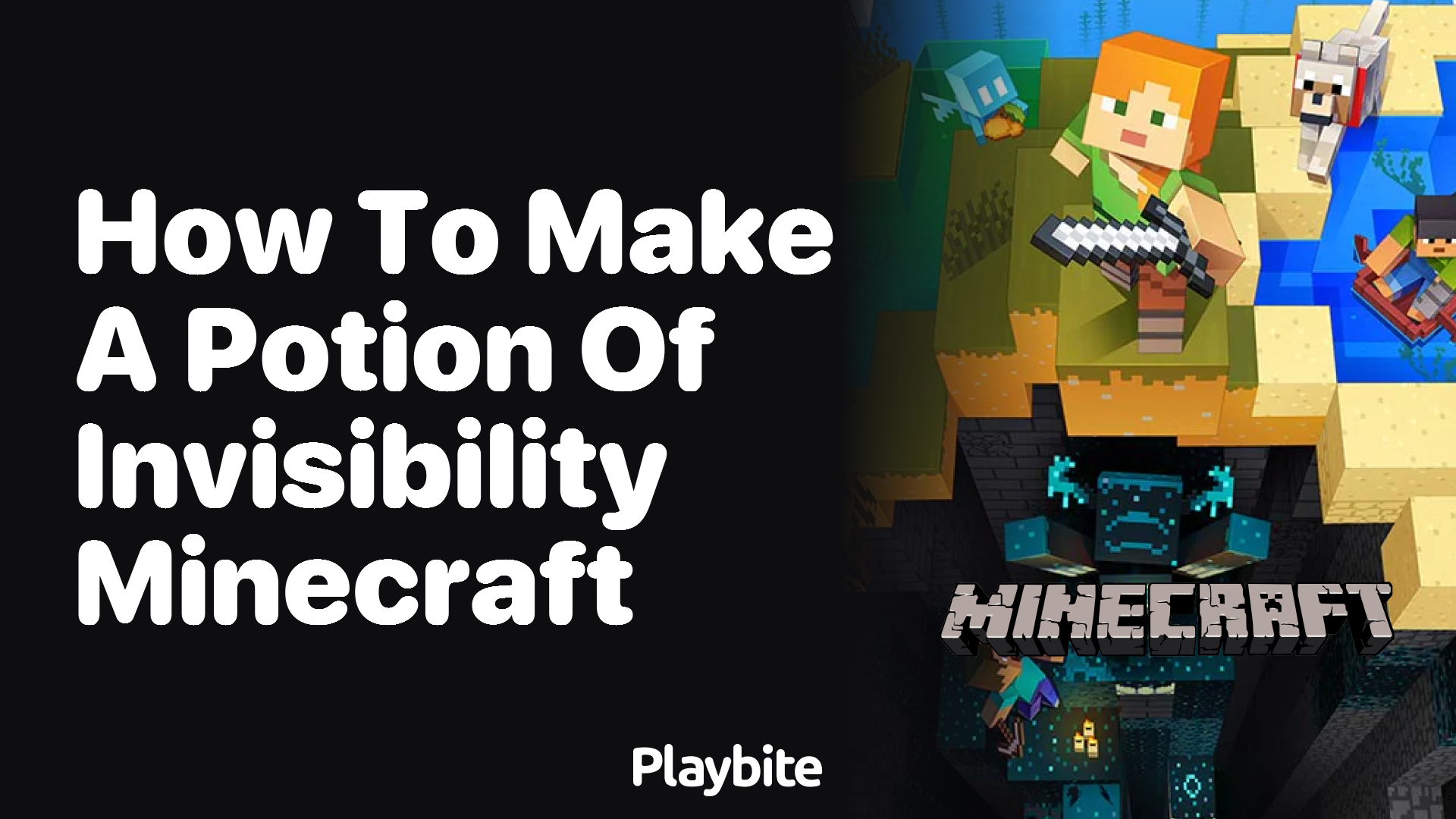 How to Make a Potion of Invisibility in Minecraft - Playbite