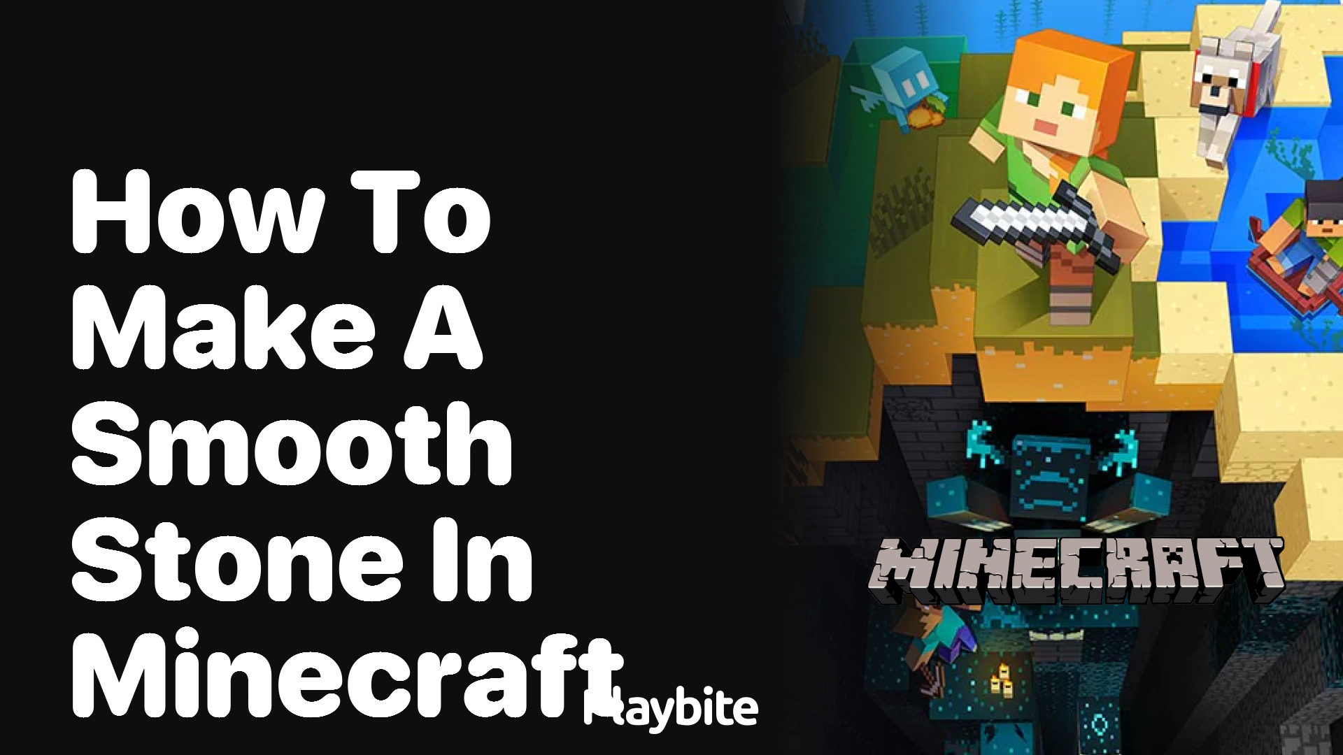 How to Make a Smooth Stone in Minecraft - Playbite