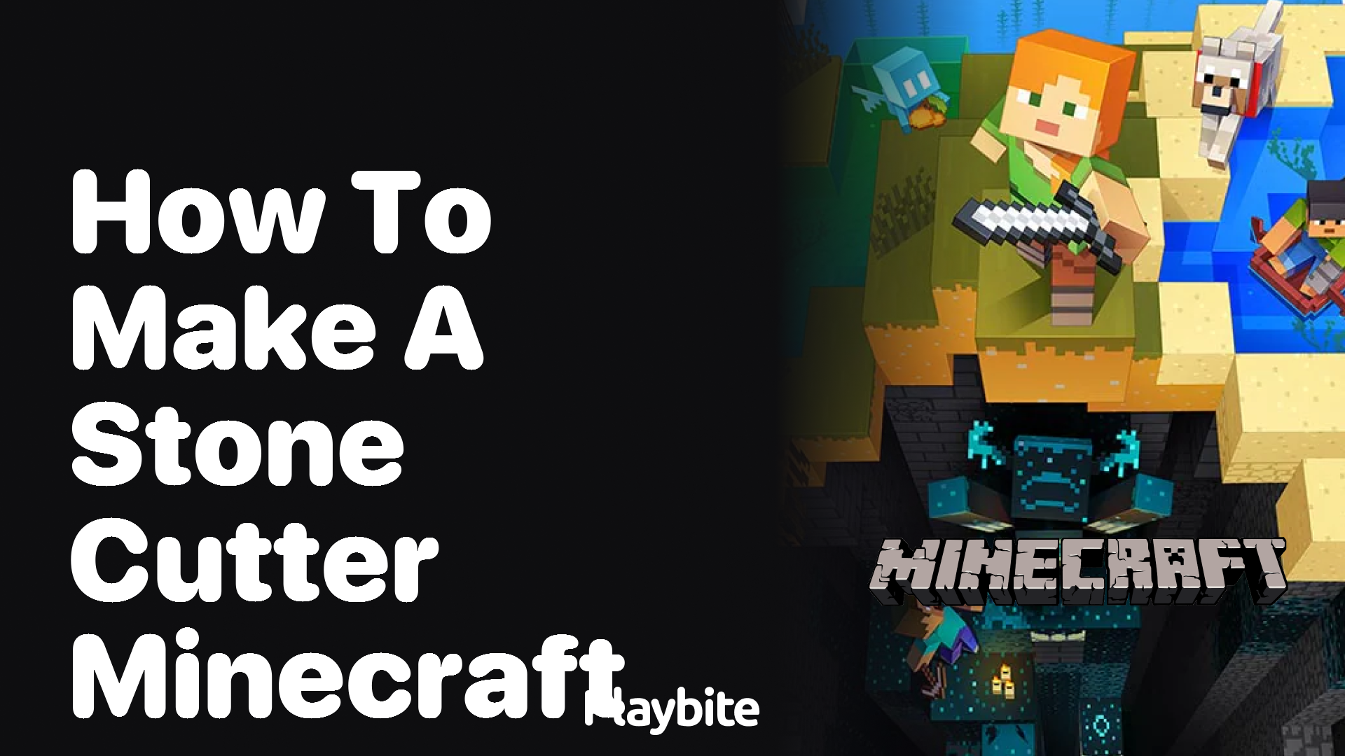 How to Make a Stone Cutter in Minecraft - Playbite