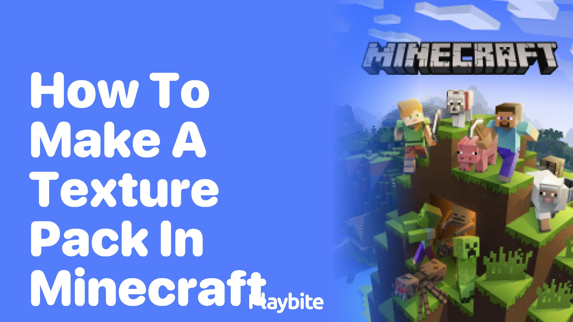 How to Make a Texture Pack in Minecraft: A Simple Guide - Playbite